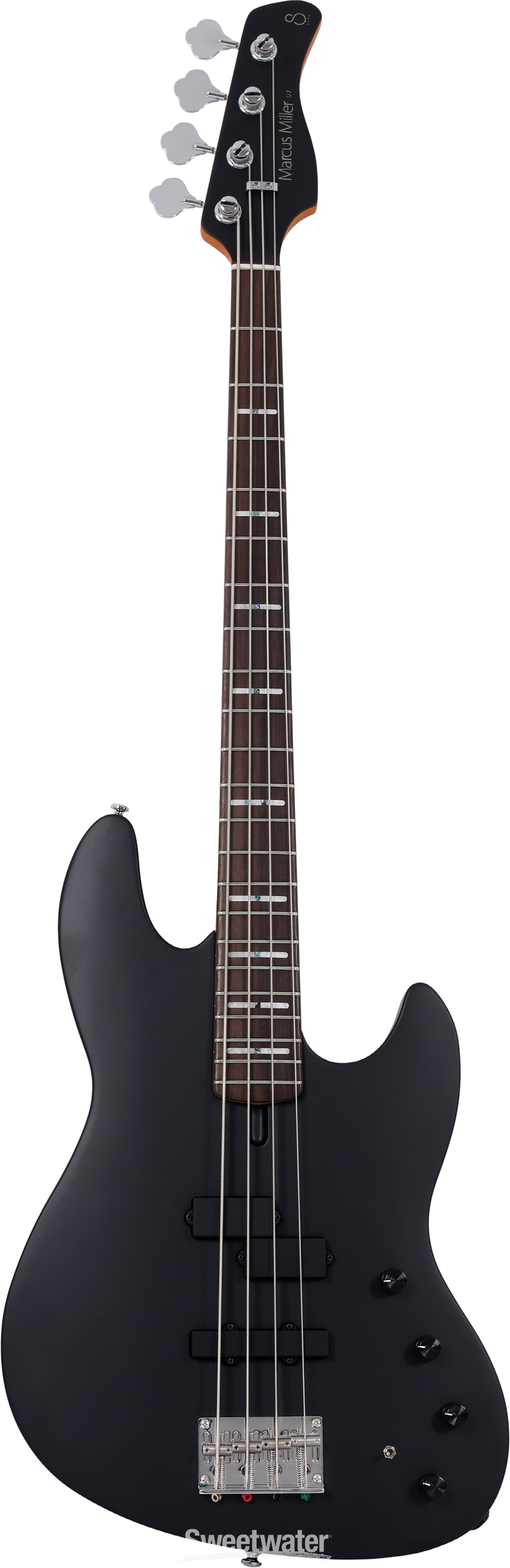 Sire Marcus Miller U7 4-string Bass Guitar - Satin Black | Sweetwater