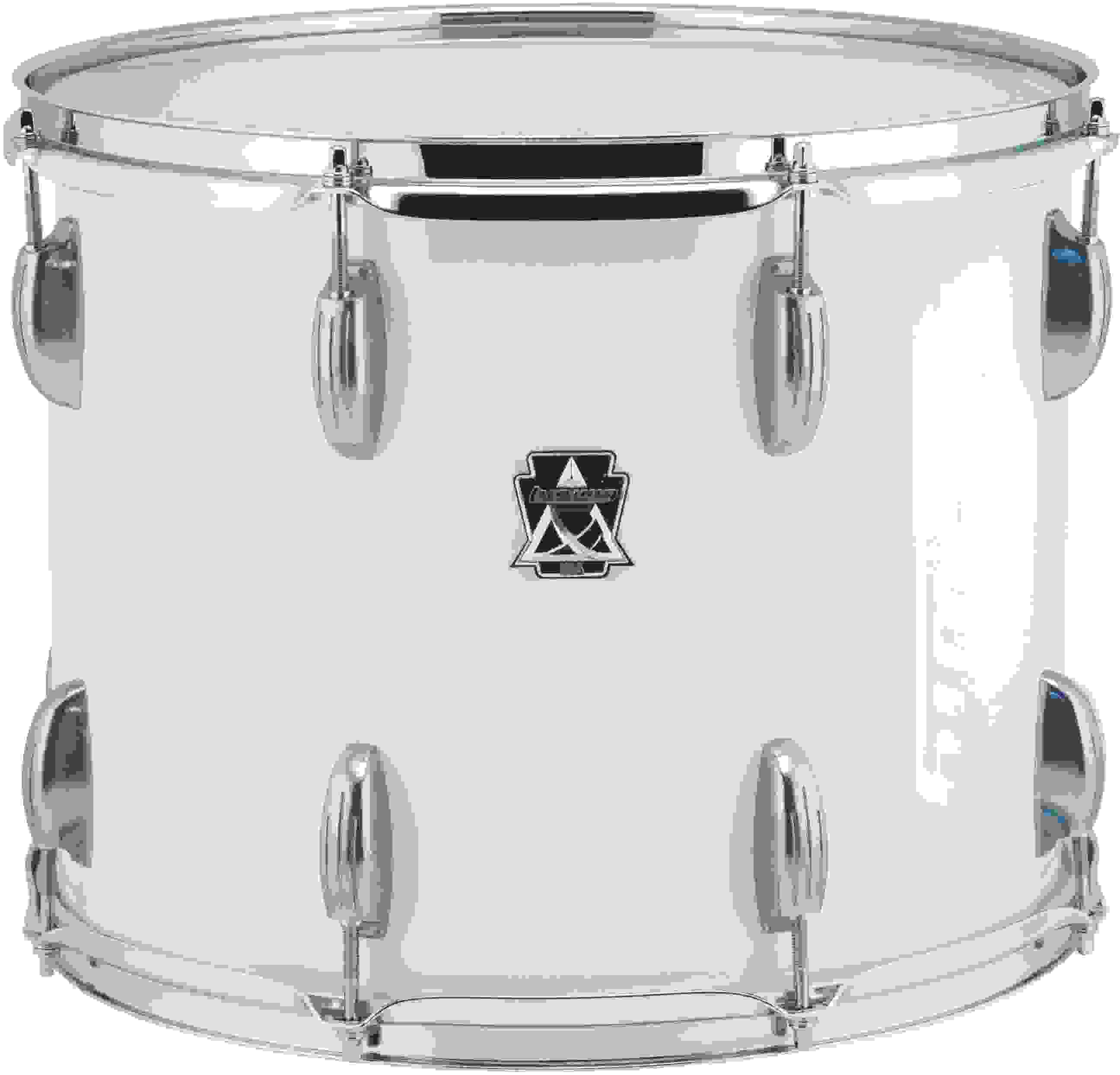 Ludwig Ultimate Marching Traditional Leg Tenor - 15-inch x 12-inch, White | Sweetwater