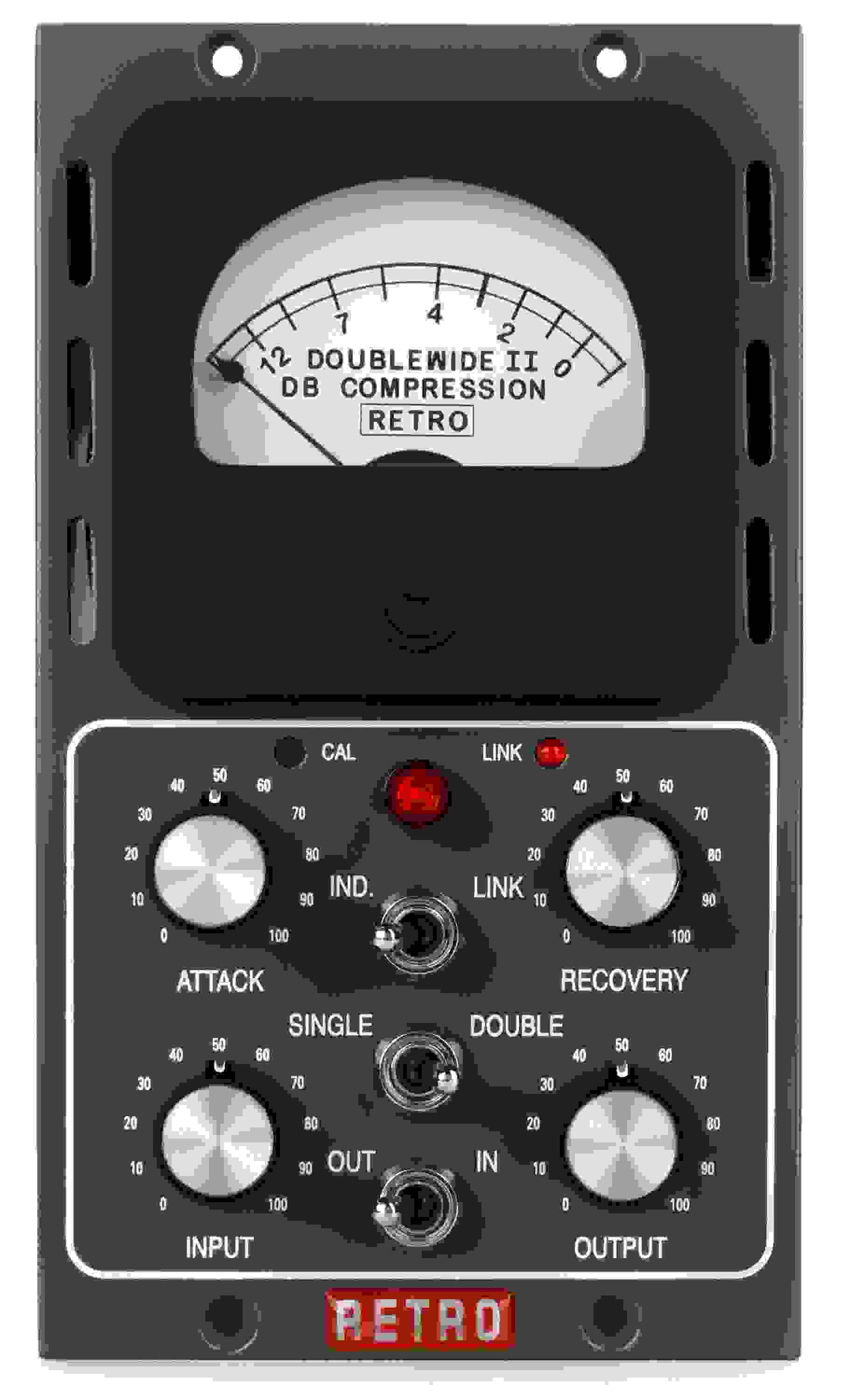 Retro Instruments Retro Doublewide II 500 Series Tube Compressor ...