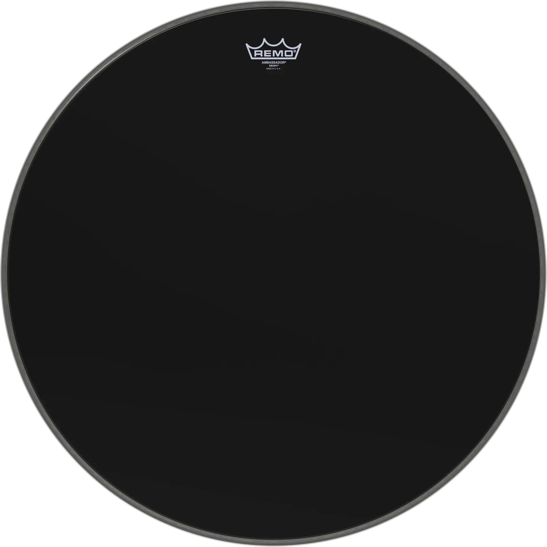 Remo Ambassador Ebony Marching Bass Drumhead - 30 inches | Sweetwater