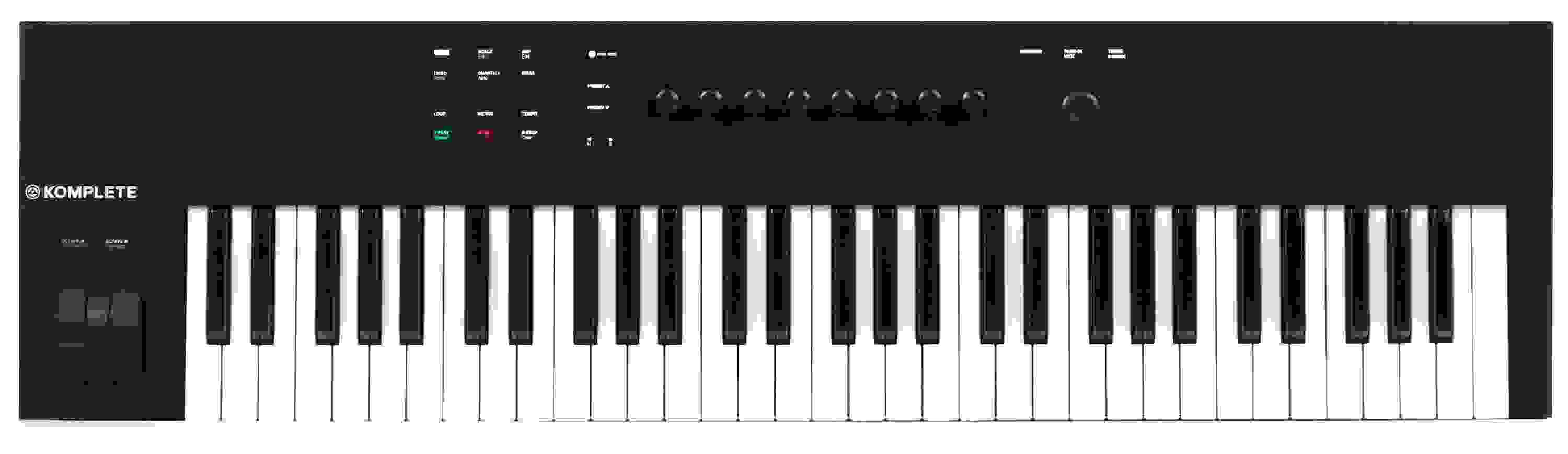 Native Instruments Komplete Kontrol A61 Smart Keyboard Controller | Sweetwater