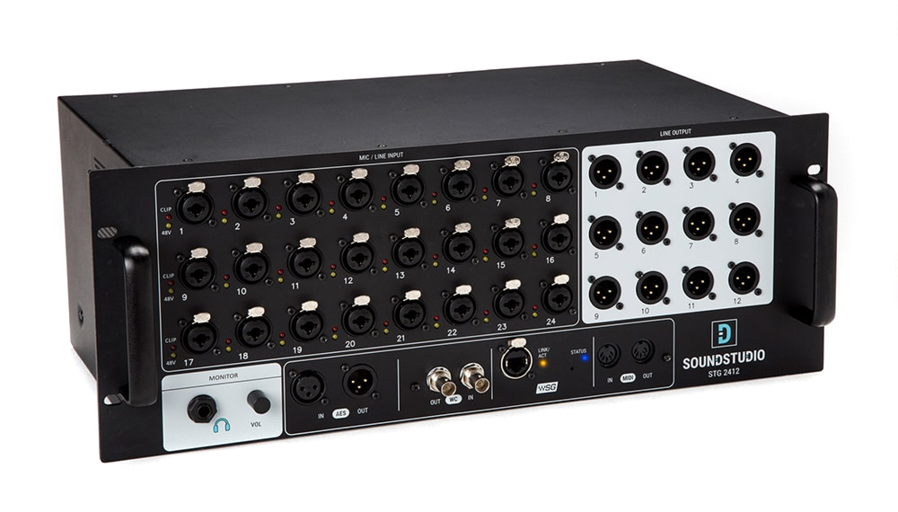 Waves SoundStudio STG-2412 SoundGrid Stage Box | Sweetwater