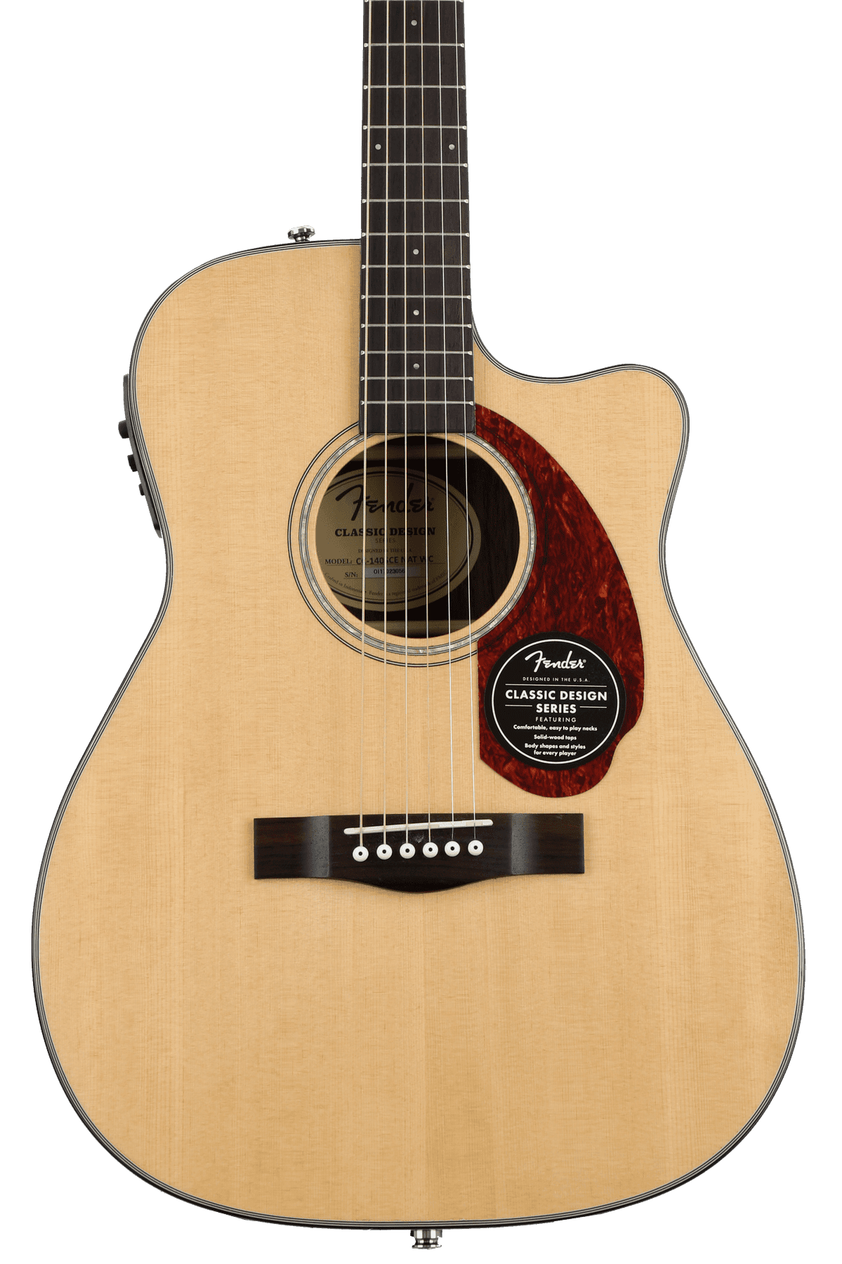 Fender CC-140SCE - Natural | Sweetwater