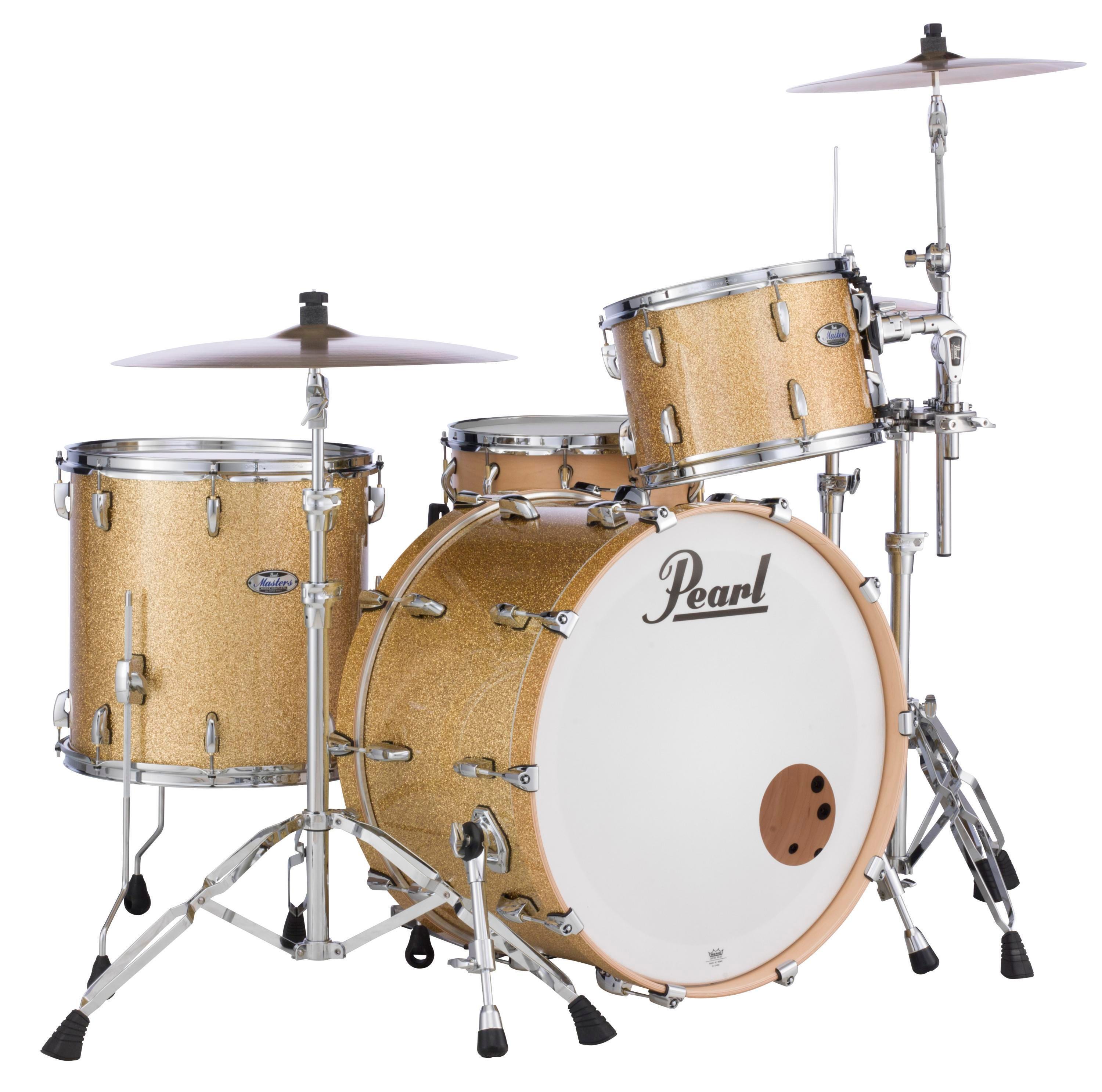 Pearl Masters Maple Complete 3-piece Shell Pack - 24" Kick - Bombay ...