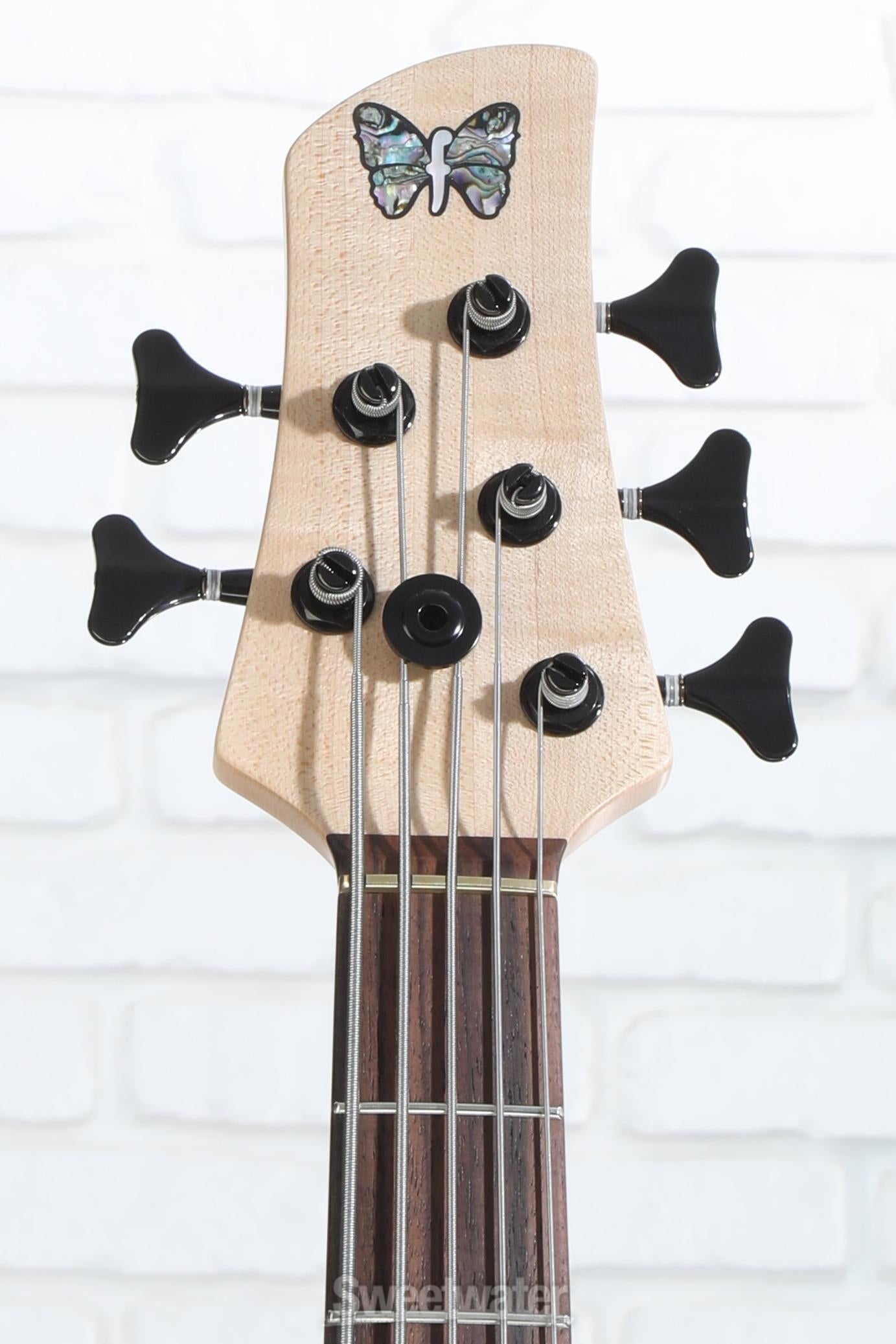 Fodera Emperor 5 Standard Special 5-string Bass Guitar - Natural Primavera Satin, Sweetwater ...