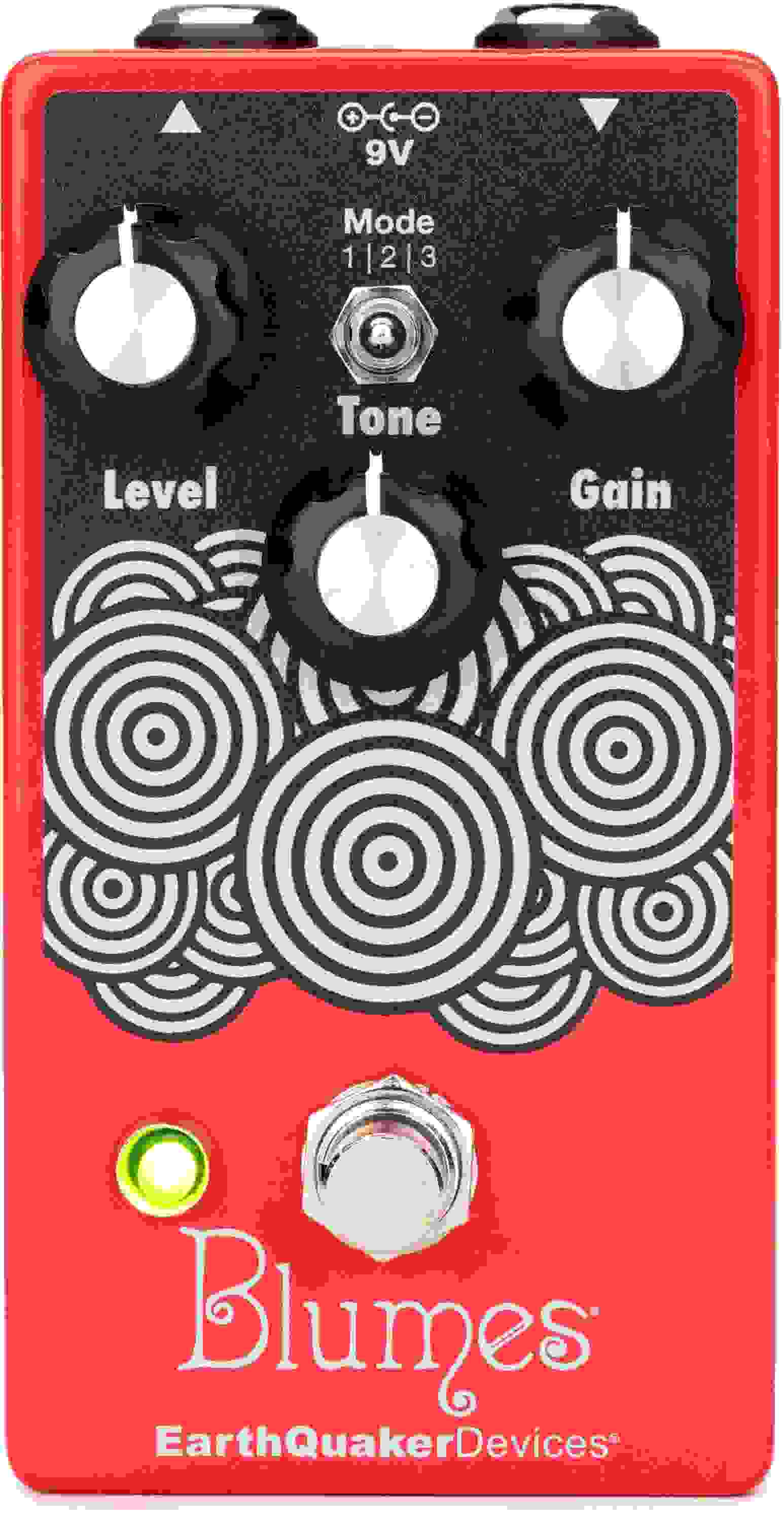 EarthQuaker Devices Blumes Low Signal Shredder Overdrive Pedal - Ruby Citron, Sweetwater Exclusive