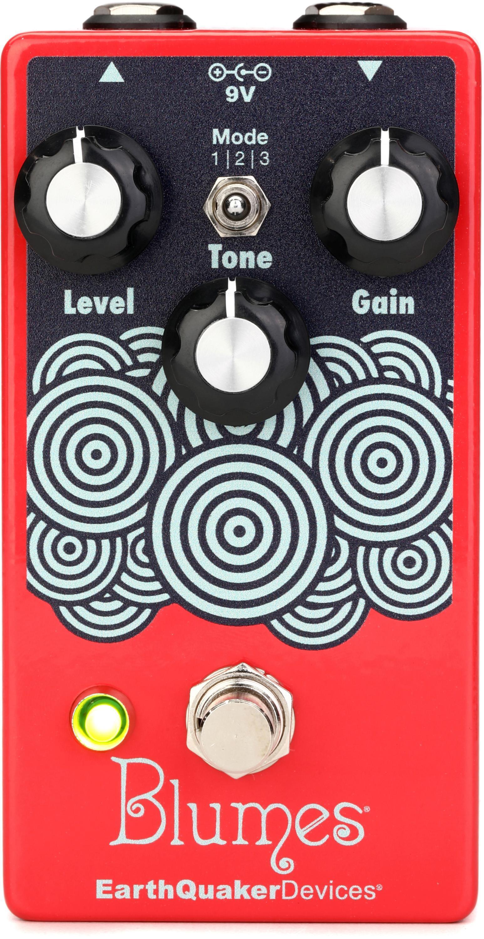 EarthQuaker Devices Blumes Low Signal Shredder Overdrive Pedal - Ruby ...
