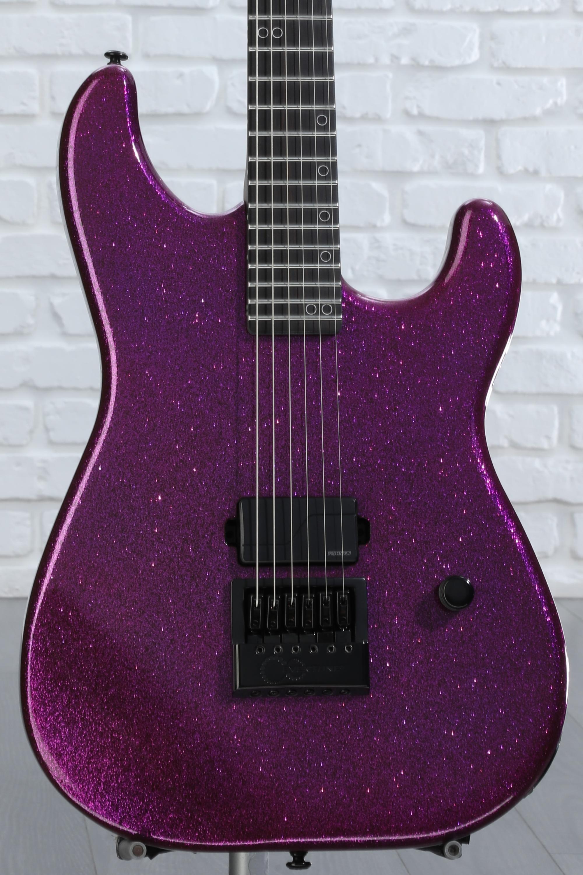 Schecter Danskimo-6 Daniel Haniss Signature Electric Guitar - Purple ...