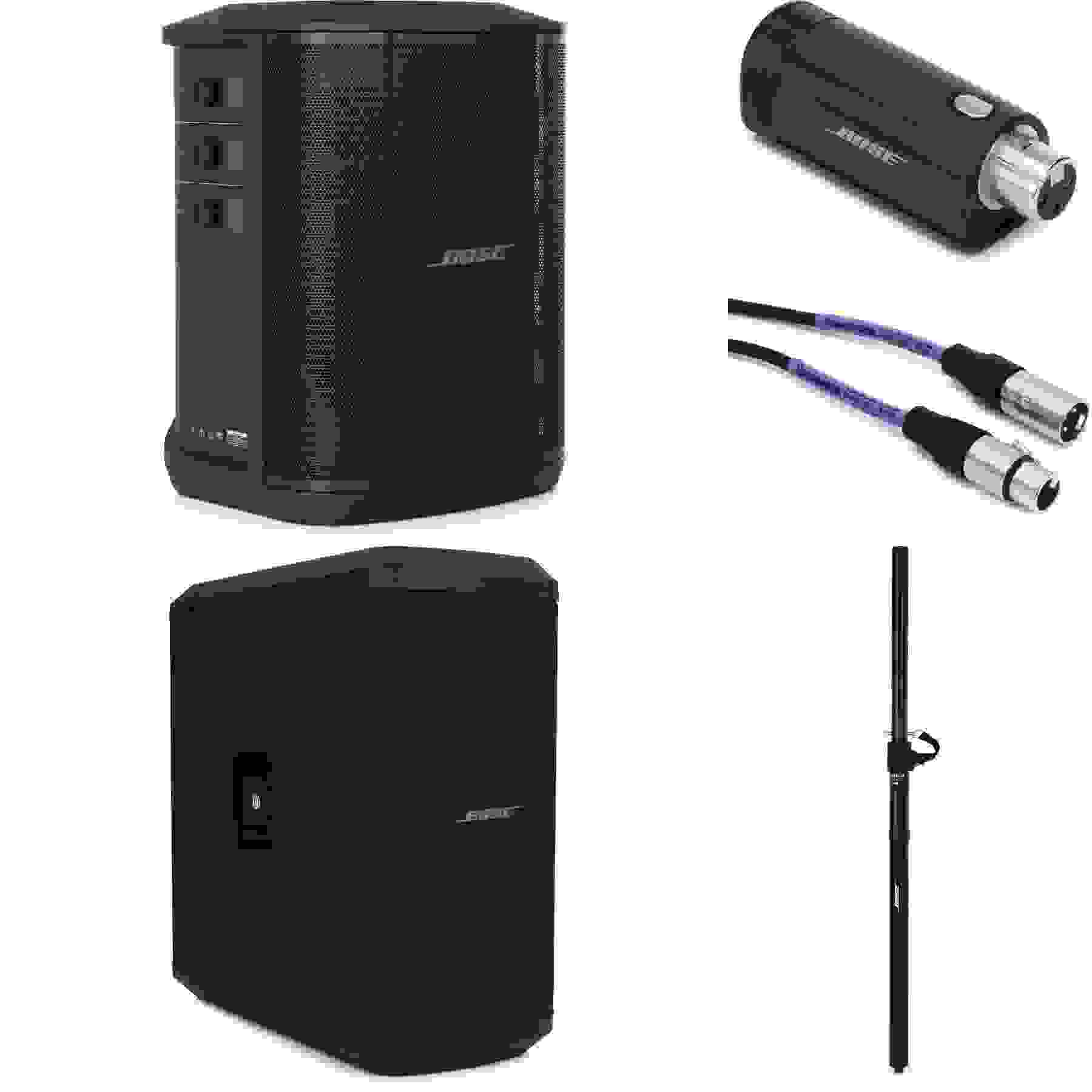Bose S1 Pro+ Multi-position PA System and Sub1 Subwoofer Bundle ...