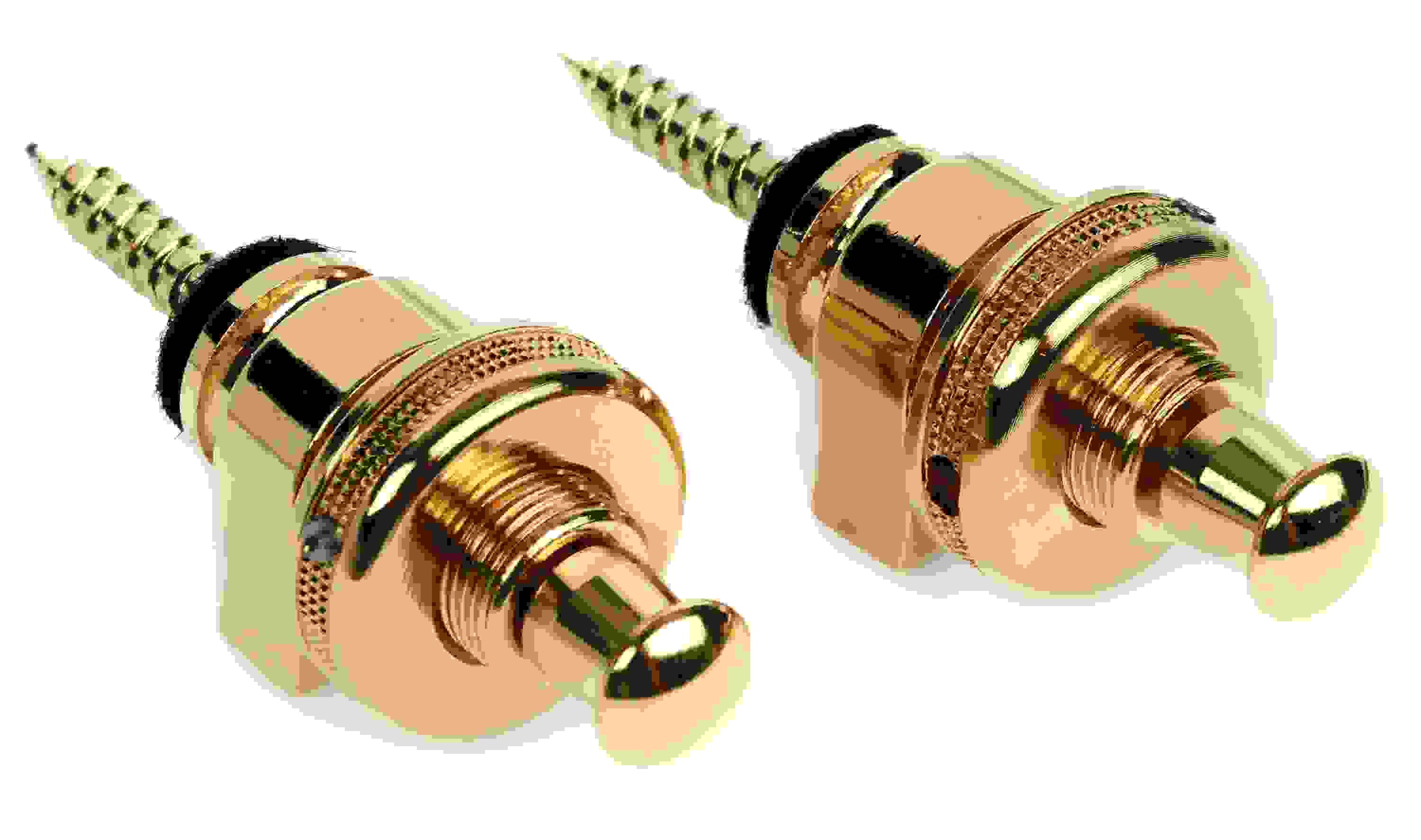 Schaller S-Locks Security Strap Locks - Gold | Sweetwater