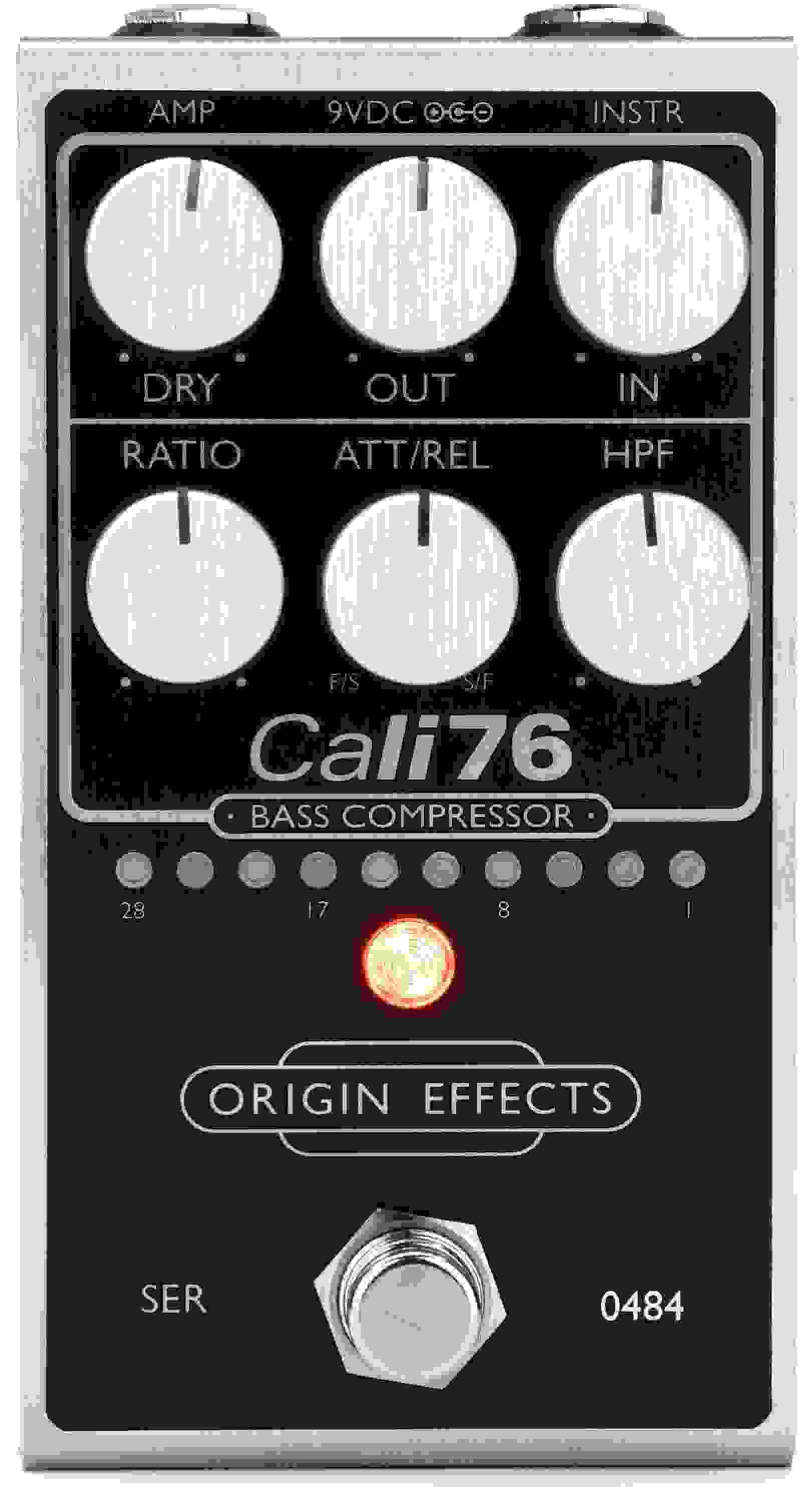 Origin Effects Cali76 Bass Compressor Pedal - Black | Sweetwater