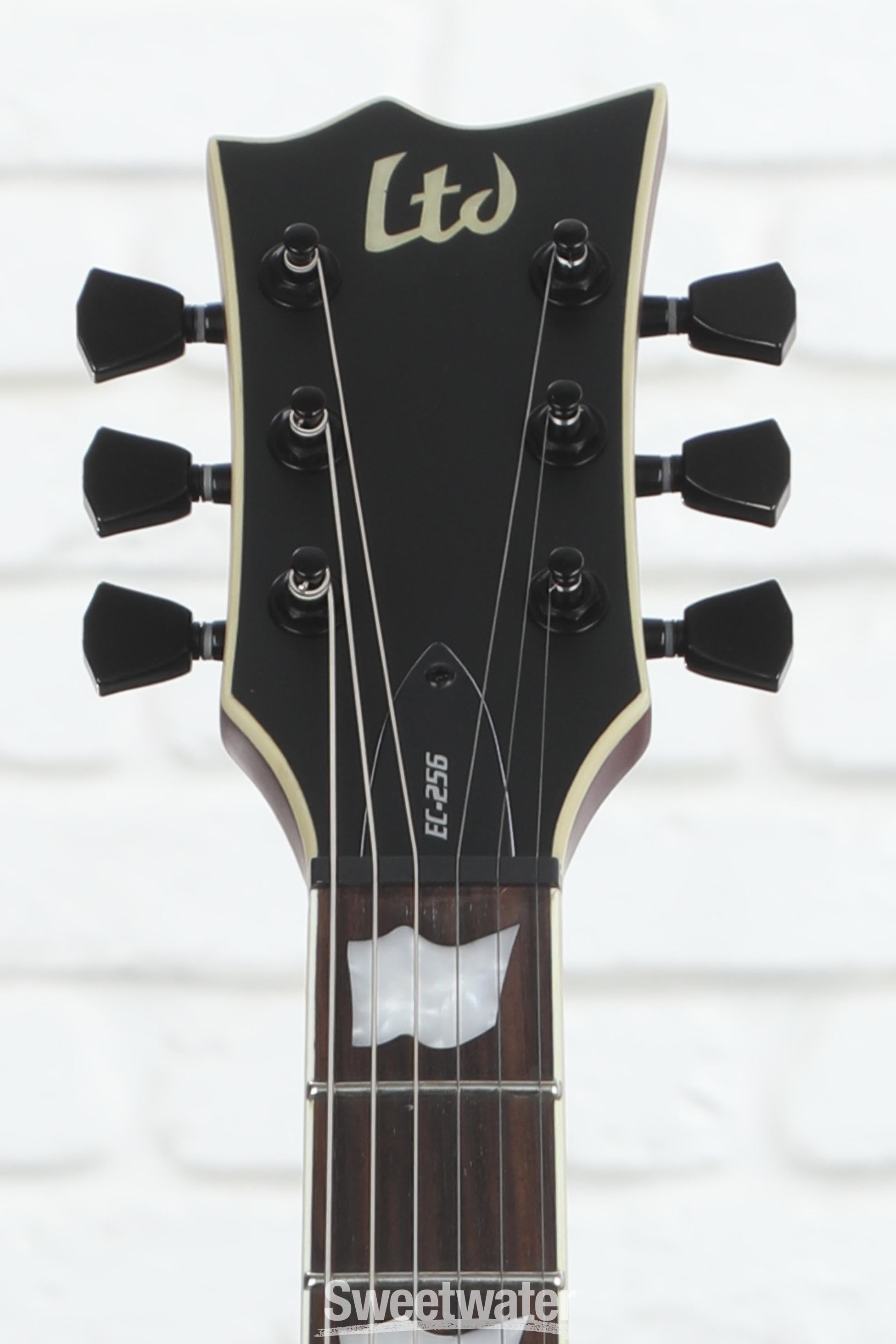 ESP LTD Eclipse EC-256 Electric Guitar - Candy Apple Red Satin | Sweetwater