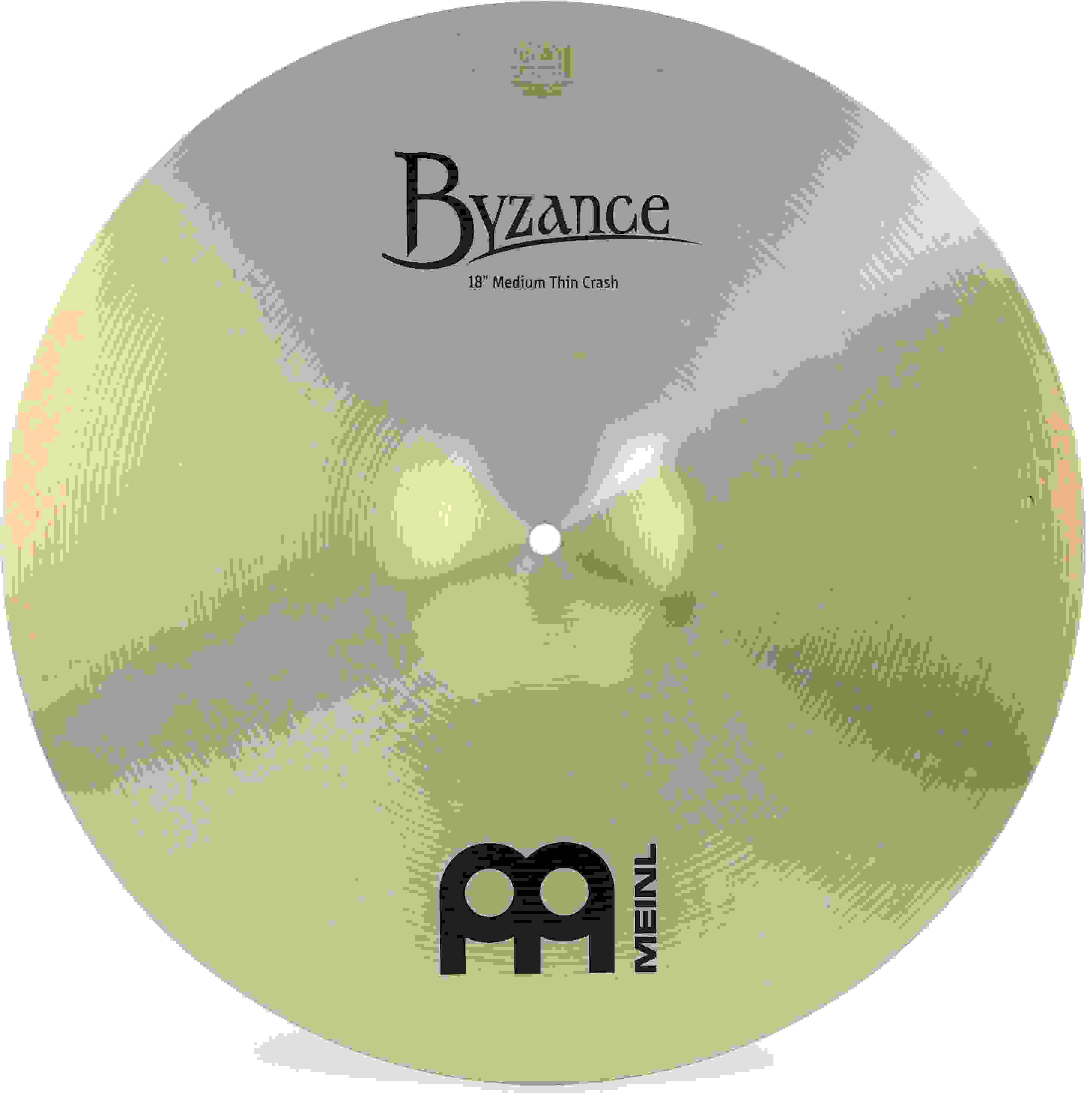 Meinl Cymbals Byzance Traditional Medium Thin Crash Cymbal - 18 inch ...