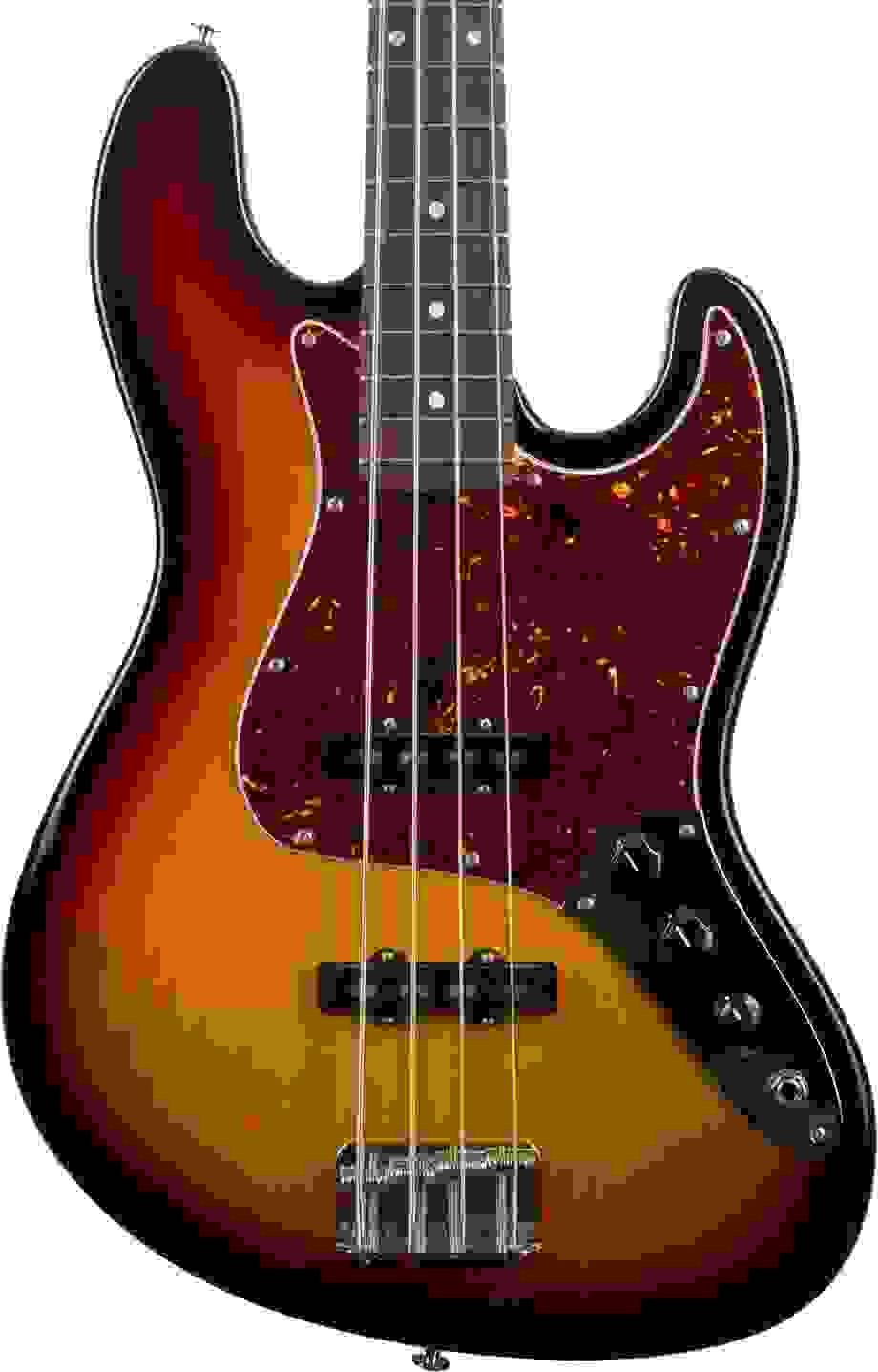 Suhr Classic J Electric Bass Guitar - 3-tone Burst | Sweetwater