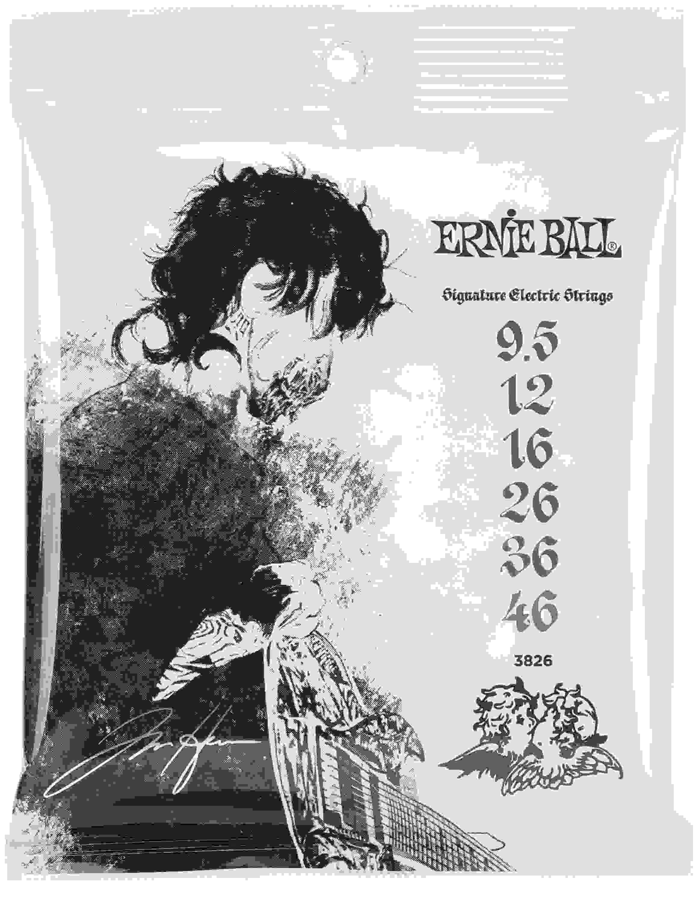 Ernie Ball Tim Henson Signature Electric Guitar Strings, .0095-.046 ...