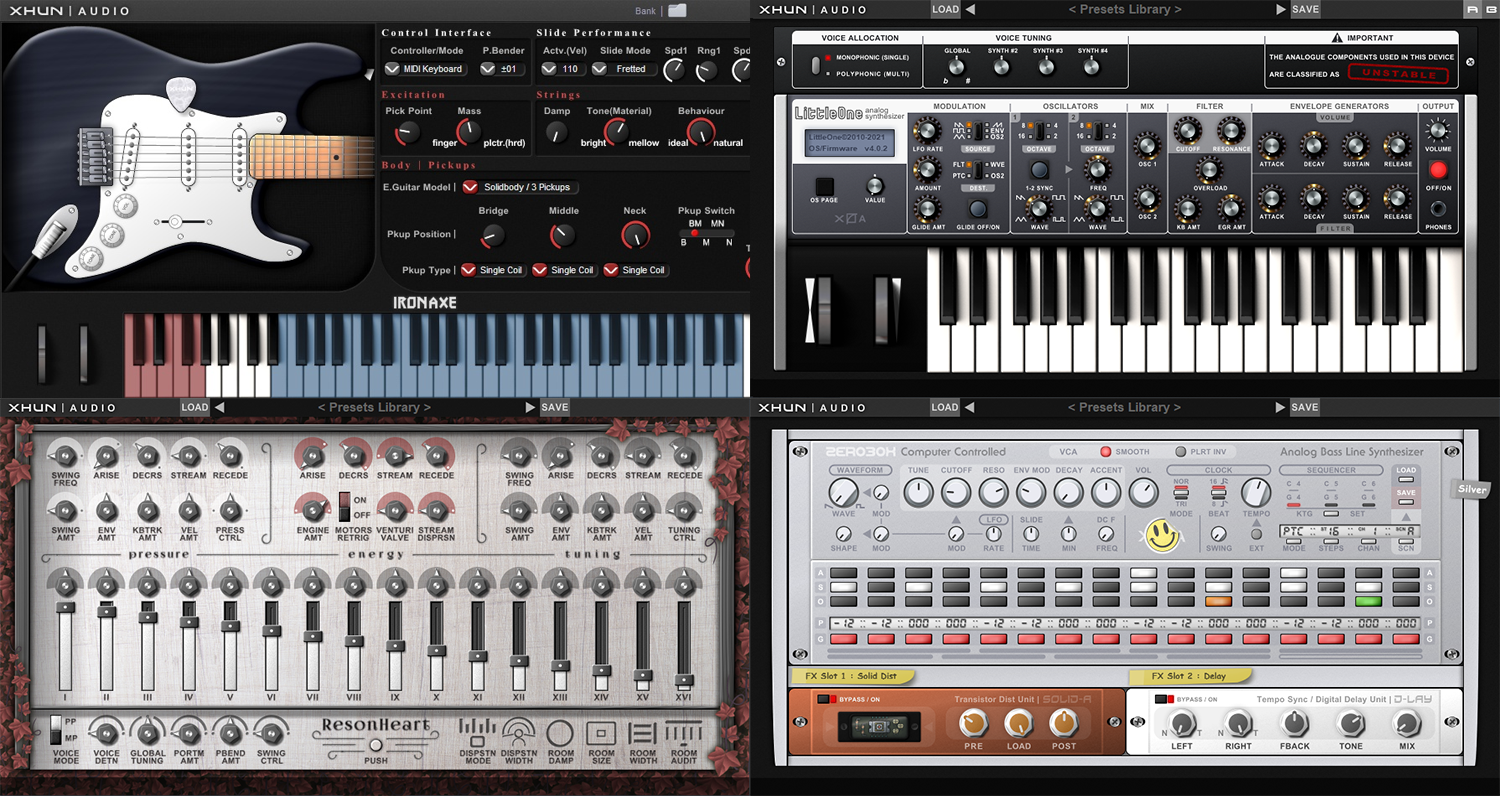 XHUN Audio Instruments Bundle | Sweetwater