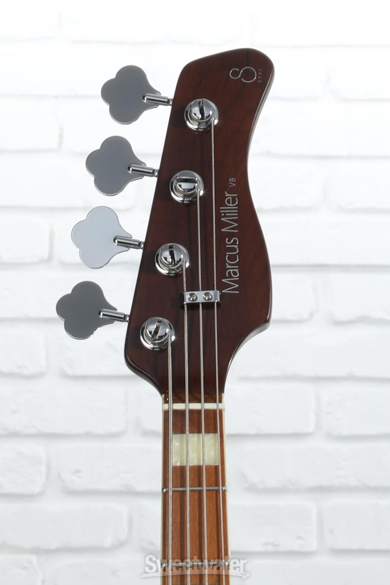 Sire Marcus Miller V8 4-string Bass Guitar - White Blonde | Sweetwater