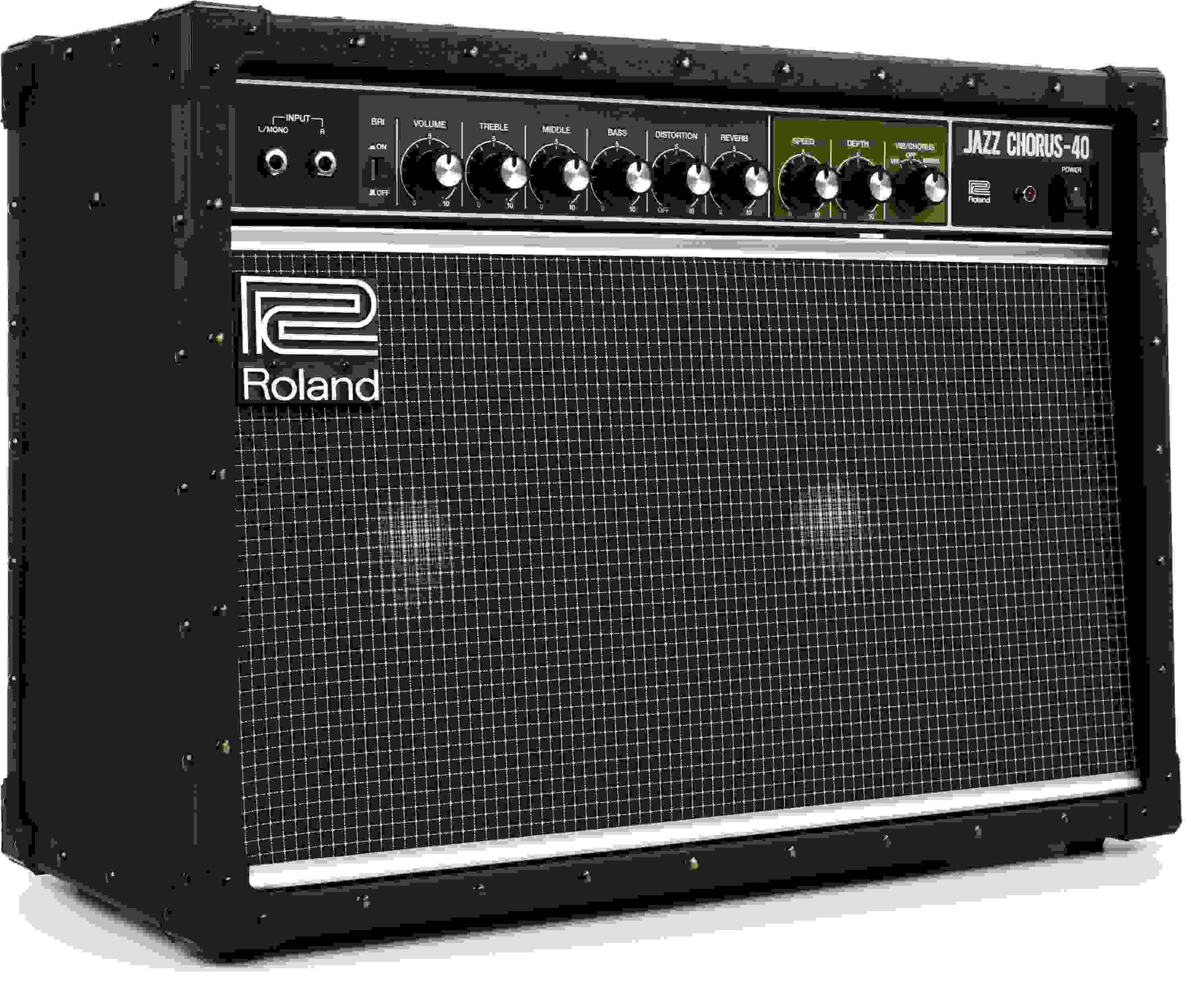 Roland JC-40 Jazz Chorus 40-watt 2 x 10-inch Combo Amplifier - Black ...