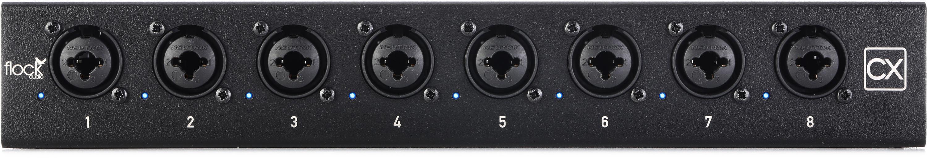 Flock Audio CX 8-channel Hardware Input Module | Sweetwater
