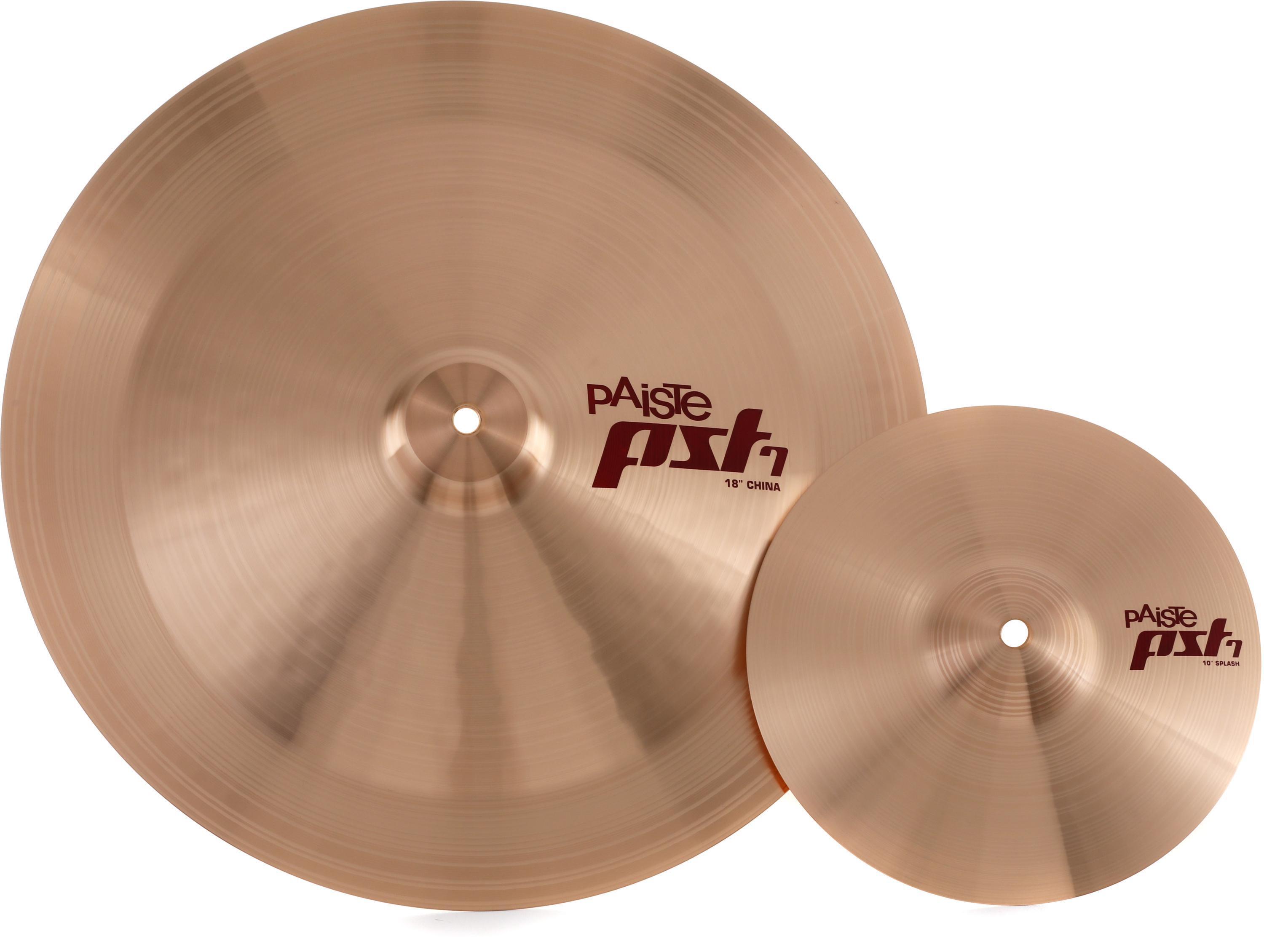 Paiste PST 7 Effects Cymbal Set -10/18 inch | Sweetwater