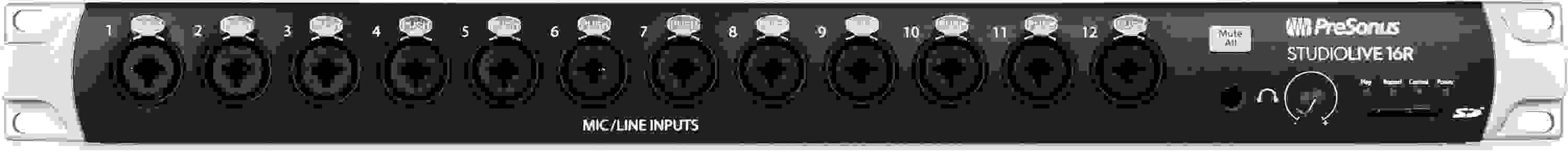 PreSonus StudioLive 16R 16-channel Rackmount Digital Mixer | Sweetwater