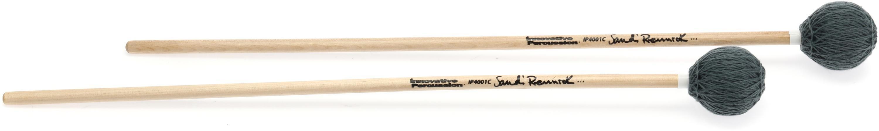 Innovative Percussion IP4001C Sandi Rennick Soft Marimba Mallets - Sage ...