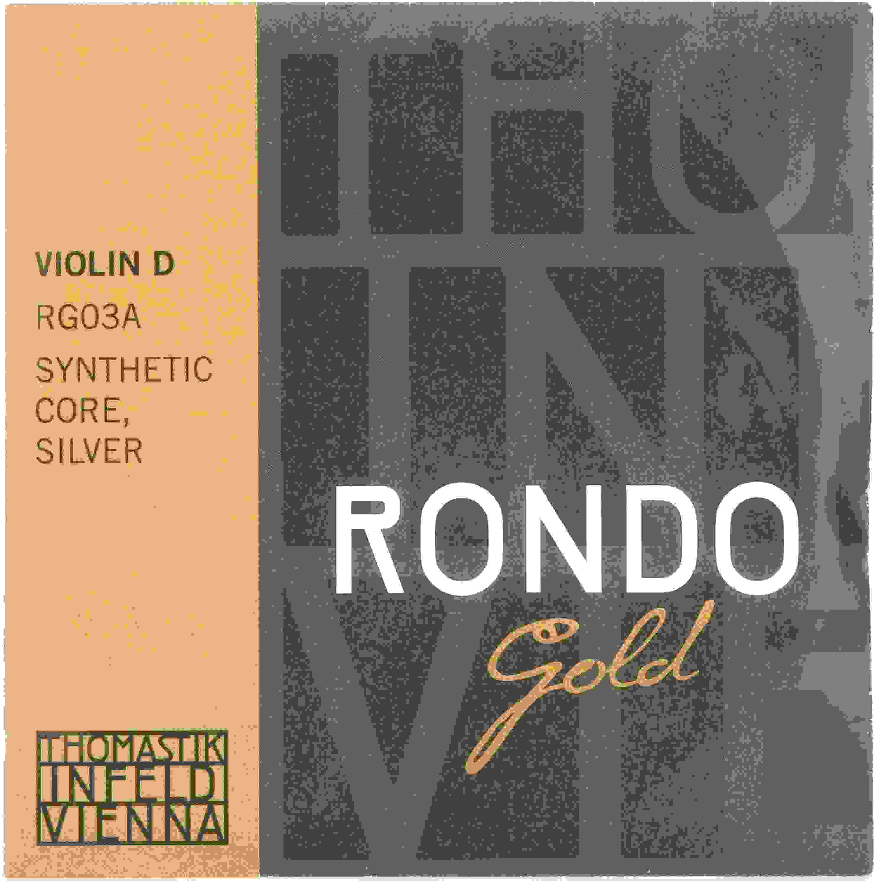 Thomastik-Infeld Rondo Gold Violin D String - 4/4 Size | Sweetwater
