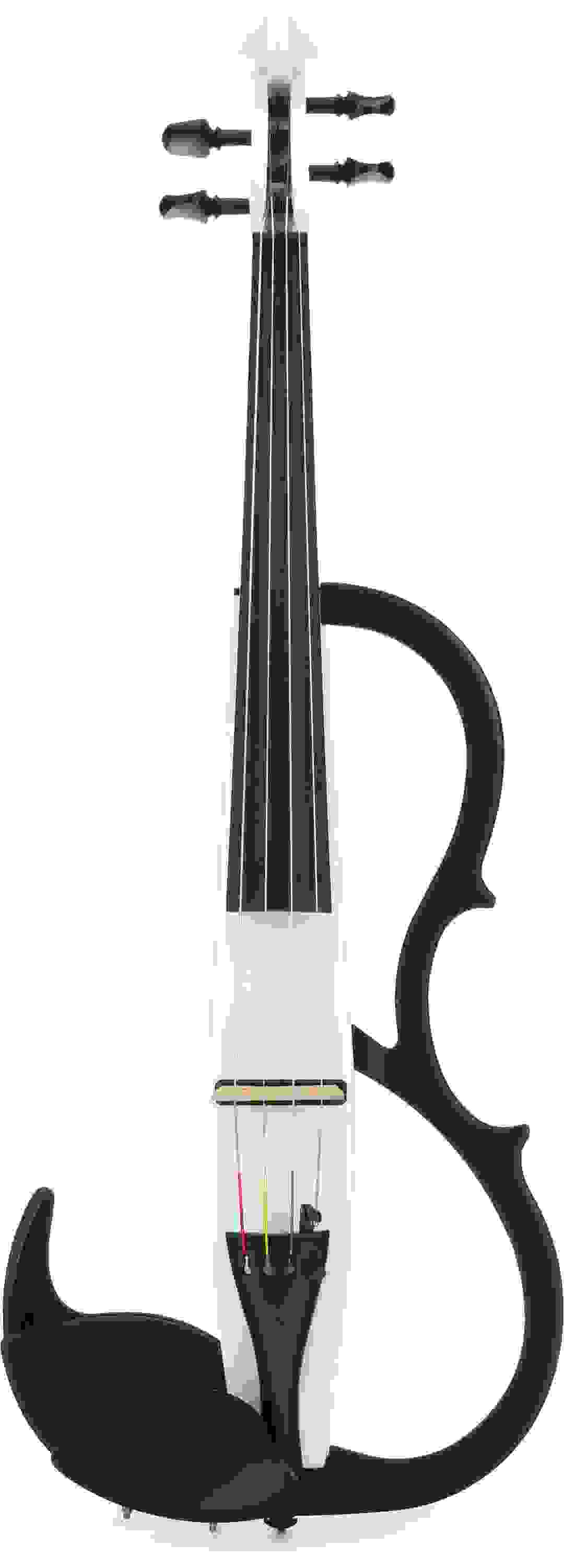 Yamaha Silent Series SVV200 Electric Viola - Pearl White | Sweetwater