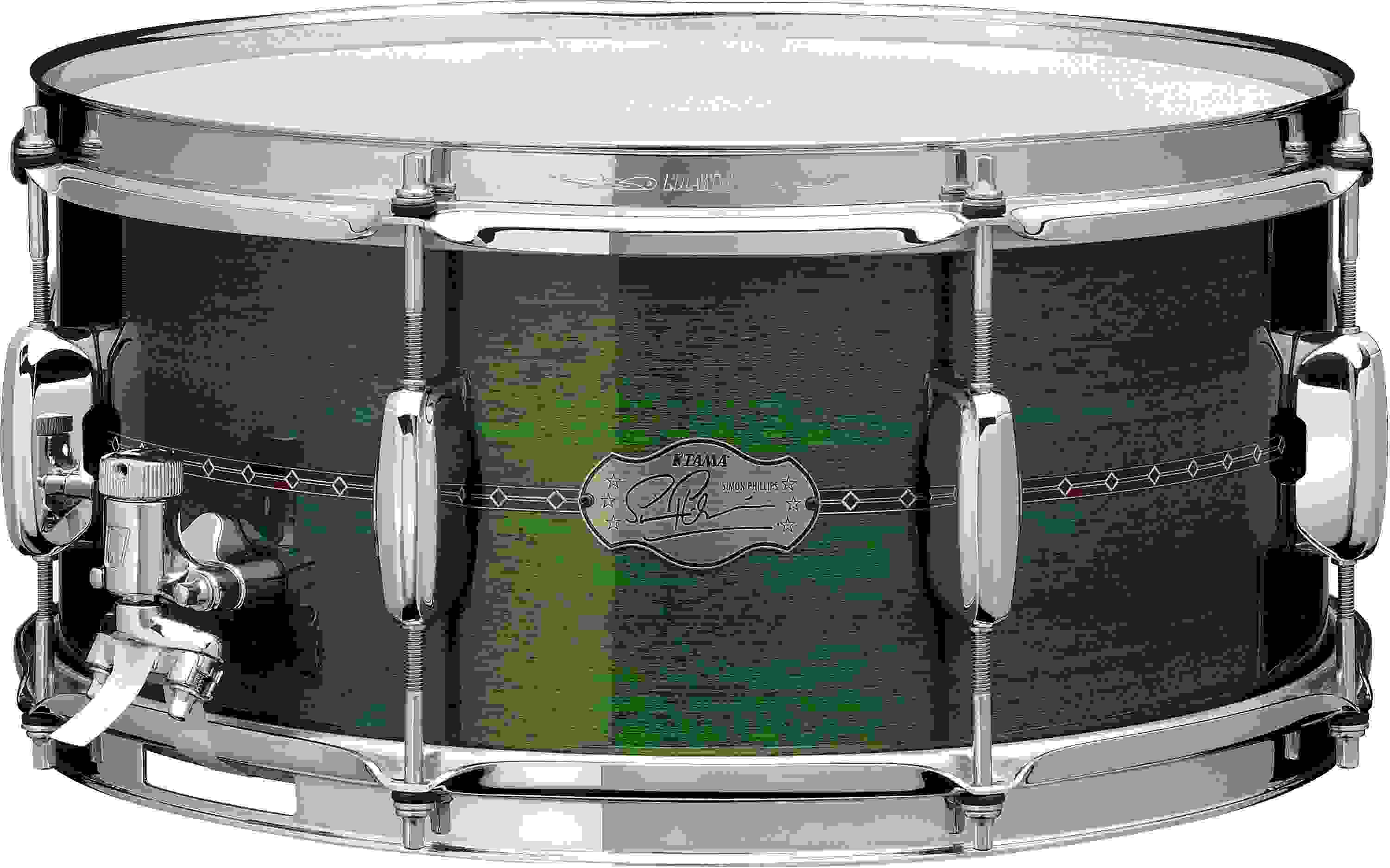 Tama Simon Phillips Signature Snare Drum - 6.5 inches x 14 inches ...