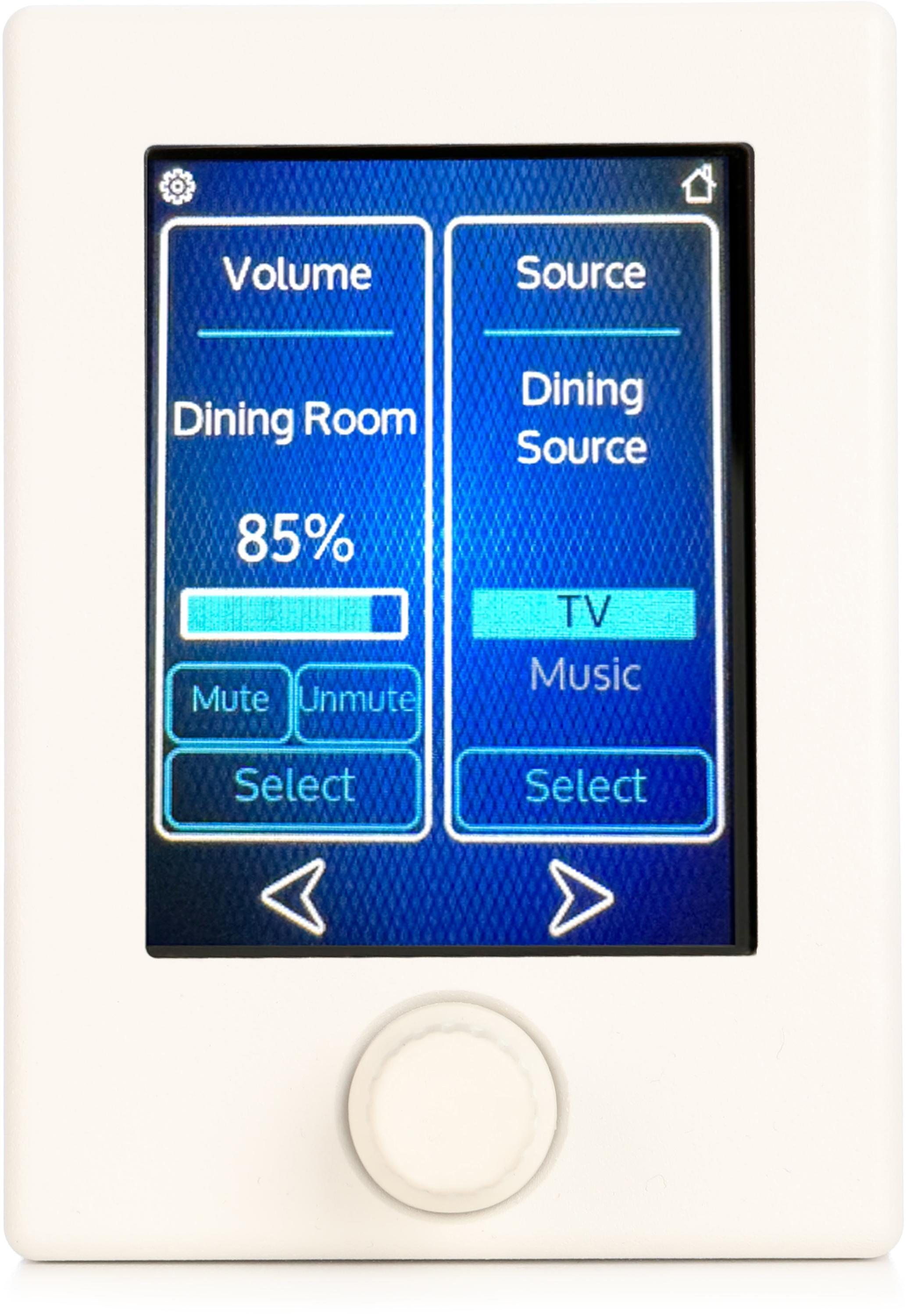 LEA Professional Connect Series Touch Wall Controller - White | Sweetwater