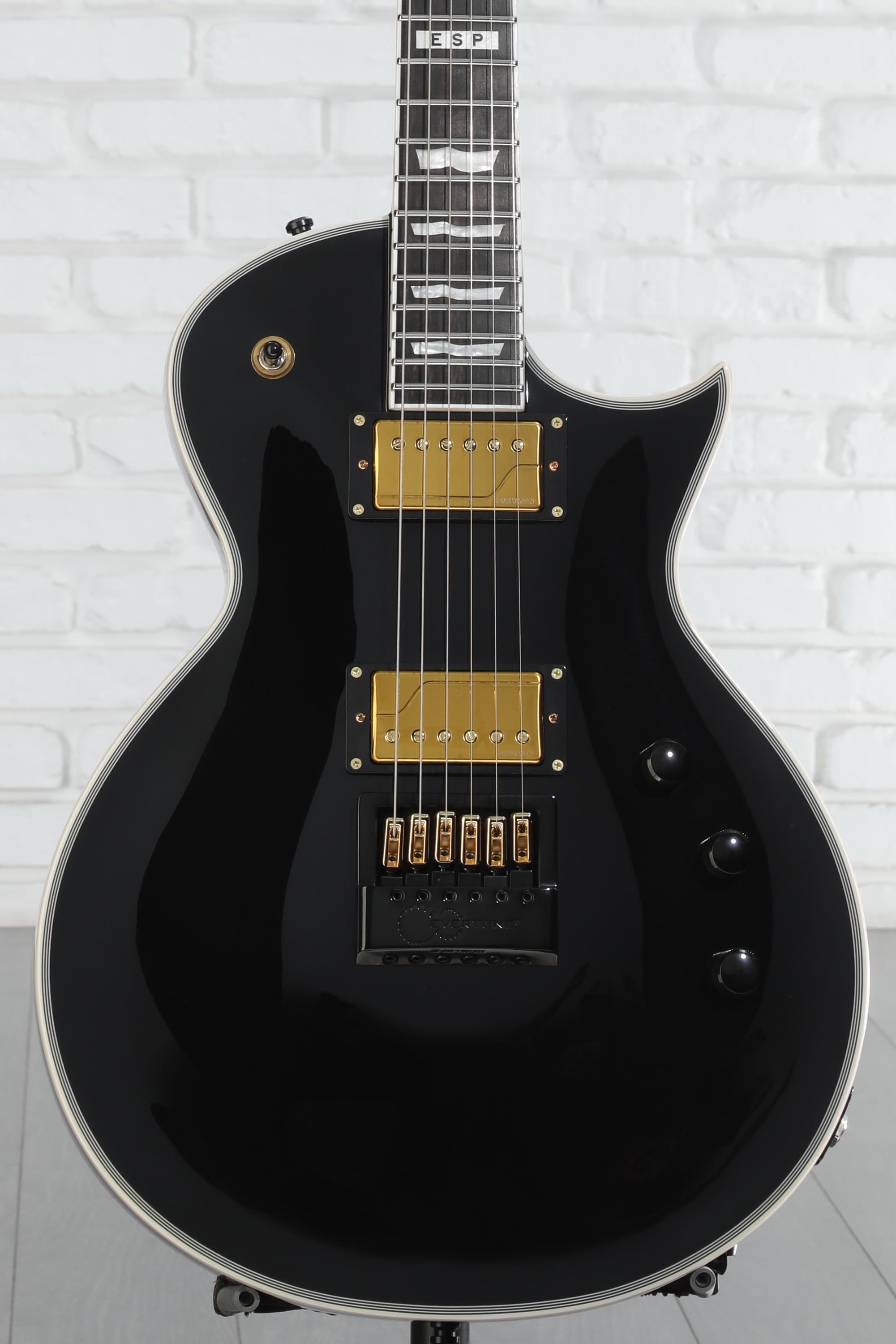 ESP E-II Eclipse FT EverTune Electric Guitar - Black | Sweetwater