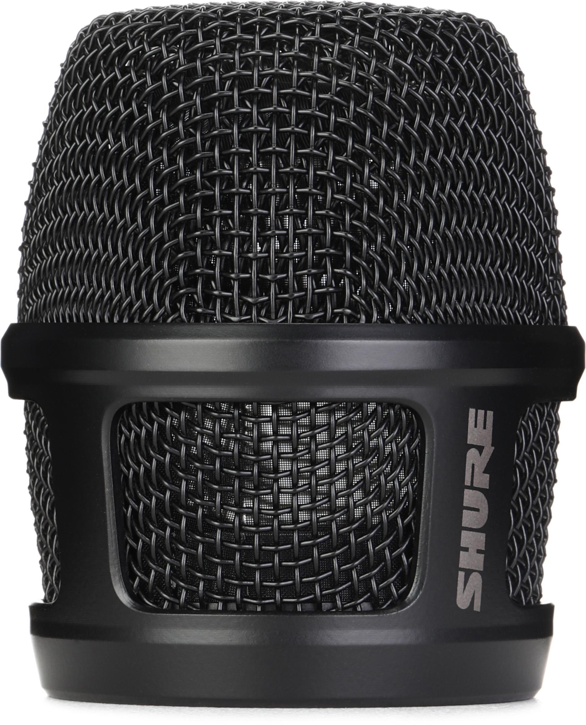 Shure Replacement Grille for Nexadyne NXN8 Supercardioid Handheld Transmitter - Black | Sweetwater