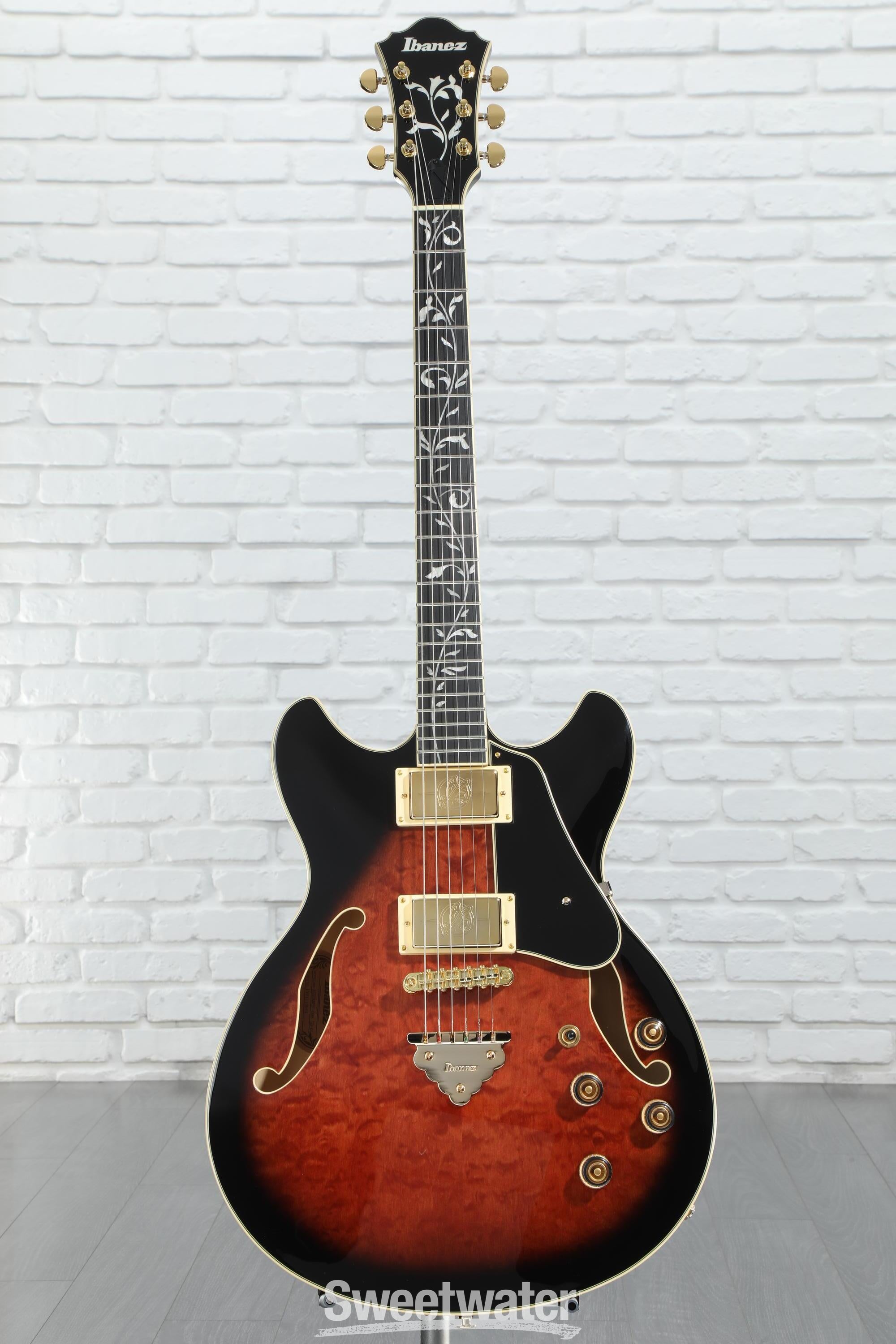 Ibanez Artcore Expressionist AS93QMSP Semi-hollow Electric Guitar ...