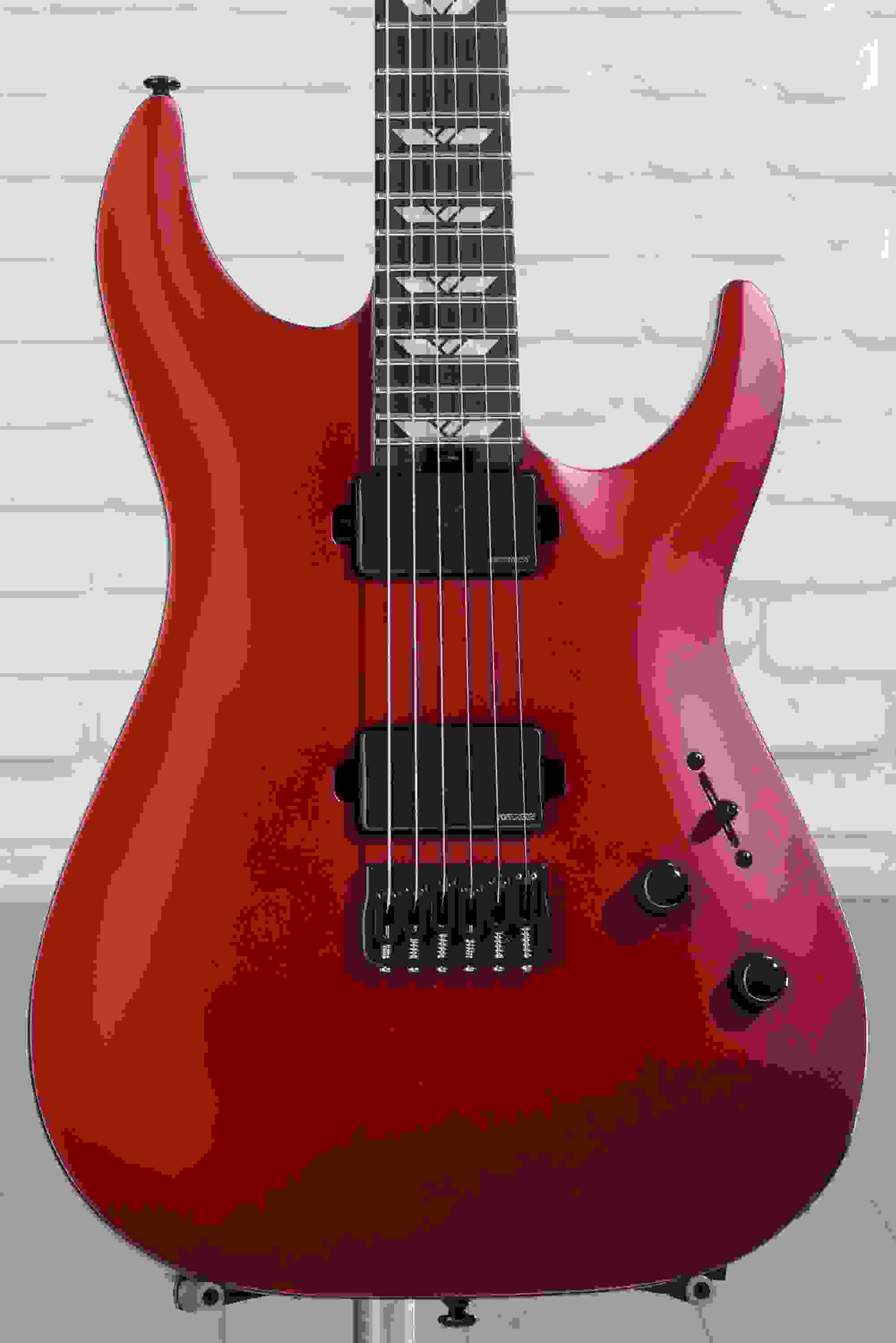 Schecter C-1 SLS Custom Electric Guitar - Racing Red | Sweetwater