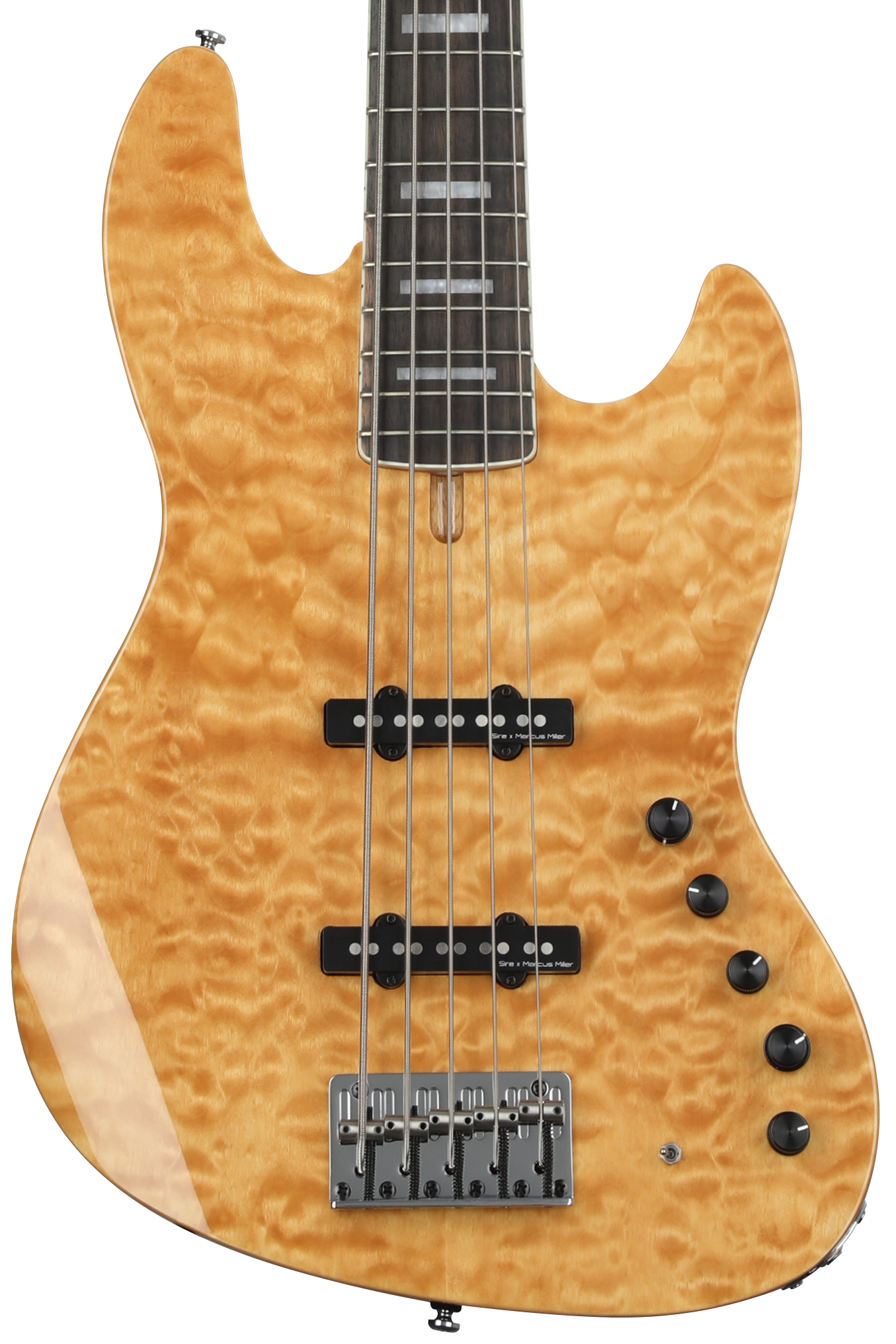 Sire Marcus Miller V9 Swamp Ash 5-string Bass Guitar - Natural | Sweetwater