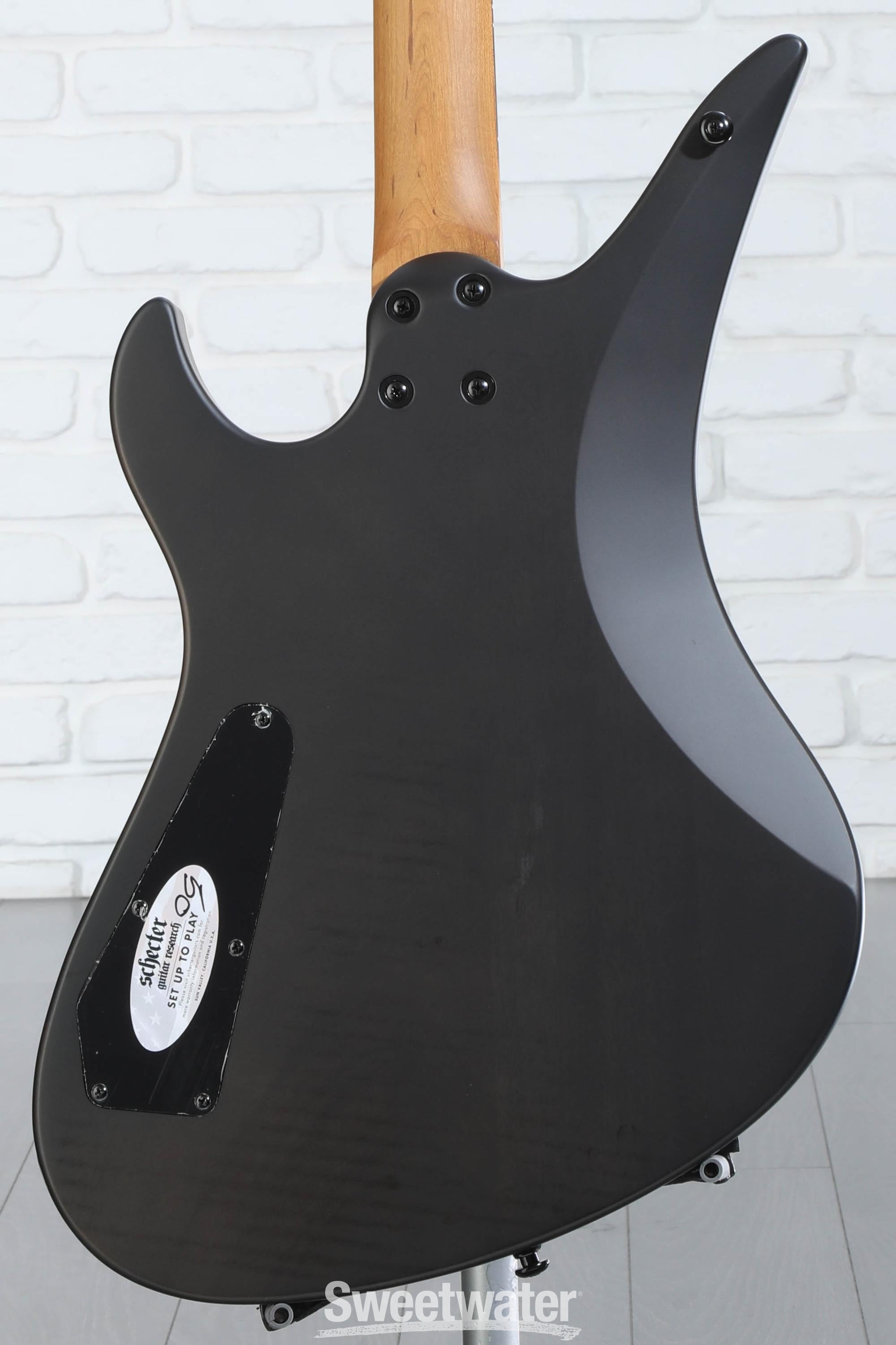 Schecter Avenger Standard Electric Guitar - Charcoal Satin | Sweetwater