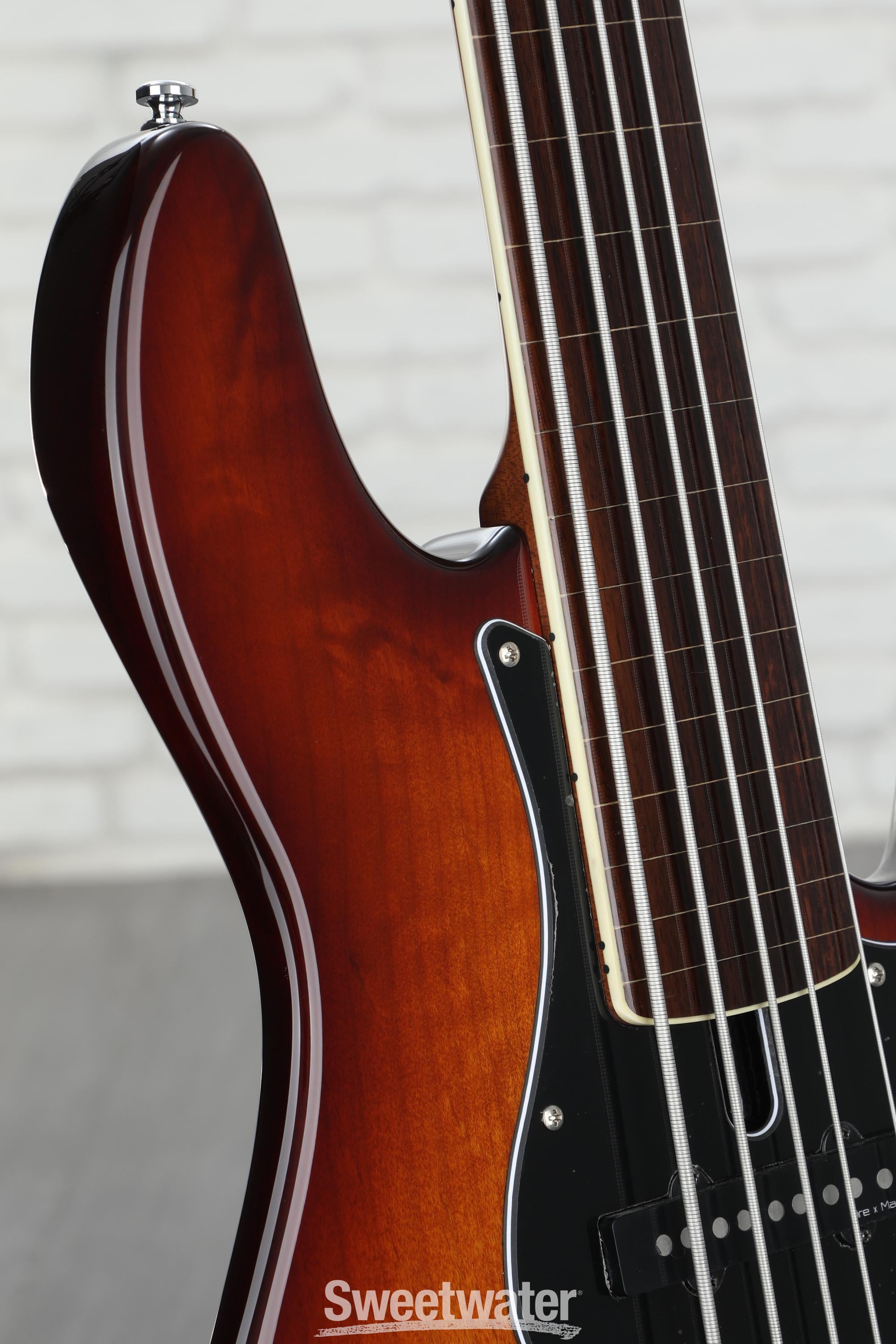 Sire Marcus Miller V5 24 Fretless 5-string Bass Guitar - Tobacco ...