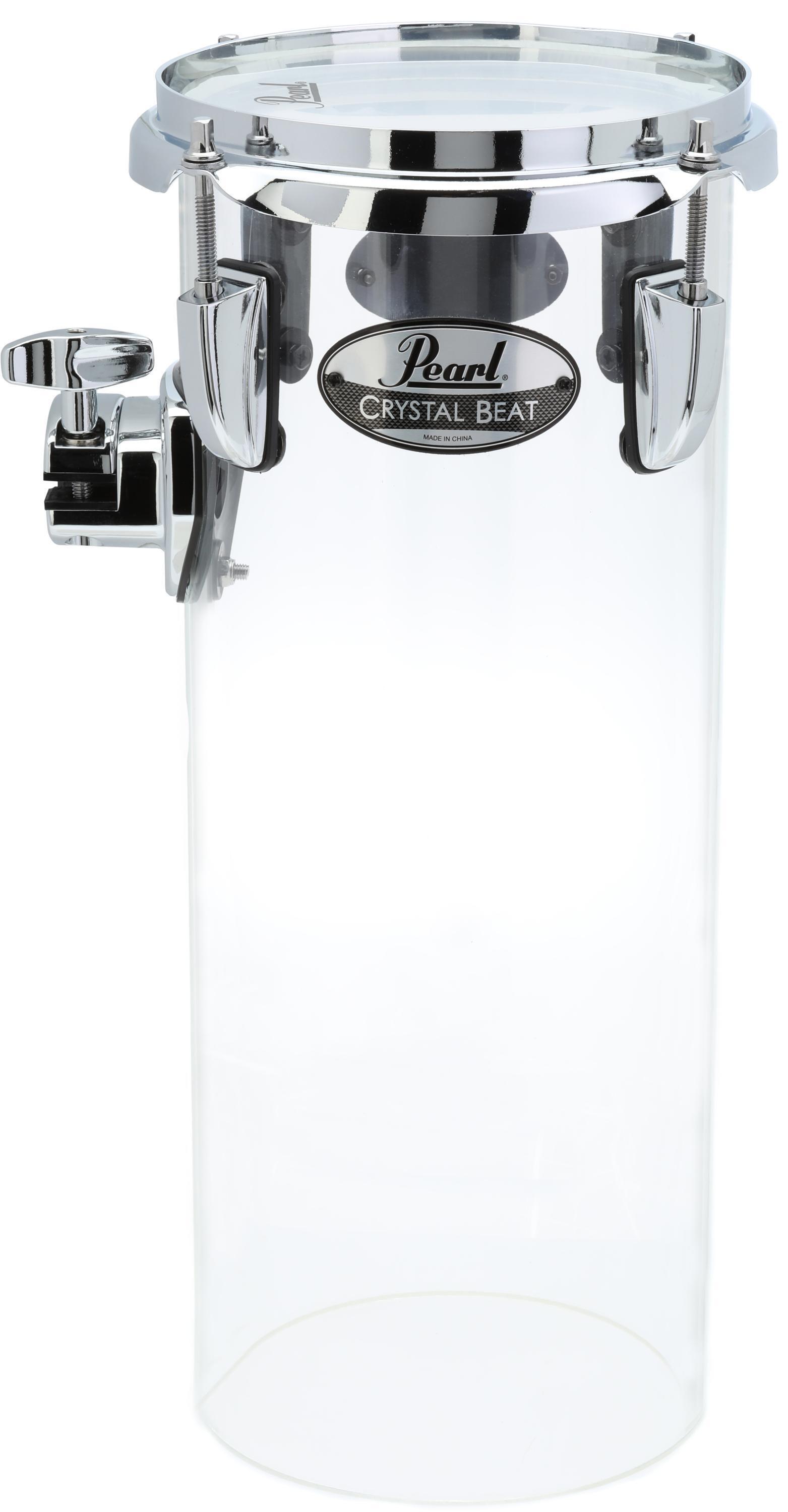 Pearl Crystal Beat Rocket Tom - 6 x 15 inch - Ultra Clear | Sweetwater