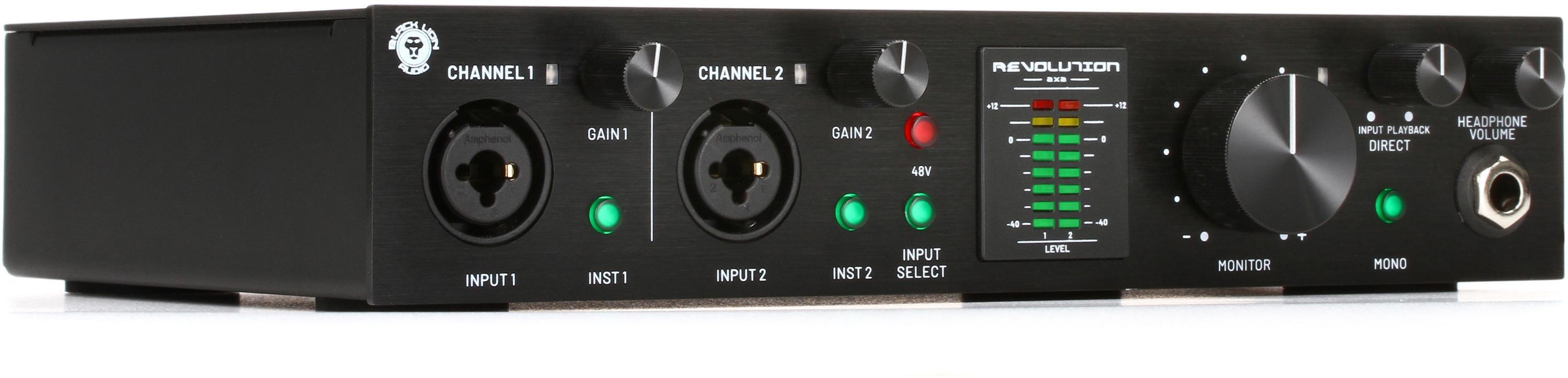 Black Lion Audio Revolution 2x2 USB Audio Interface | Sweetwater