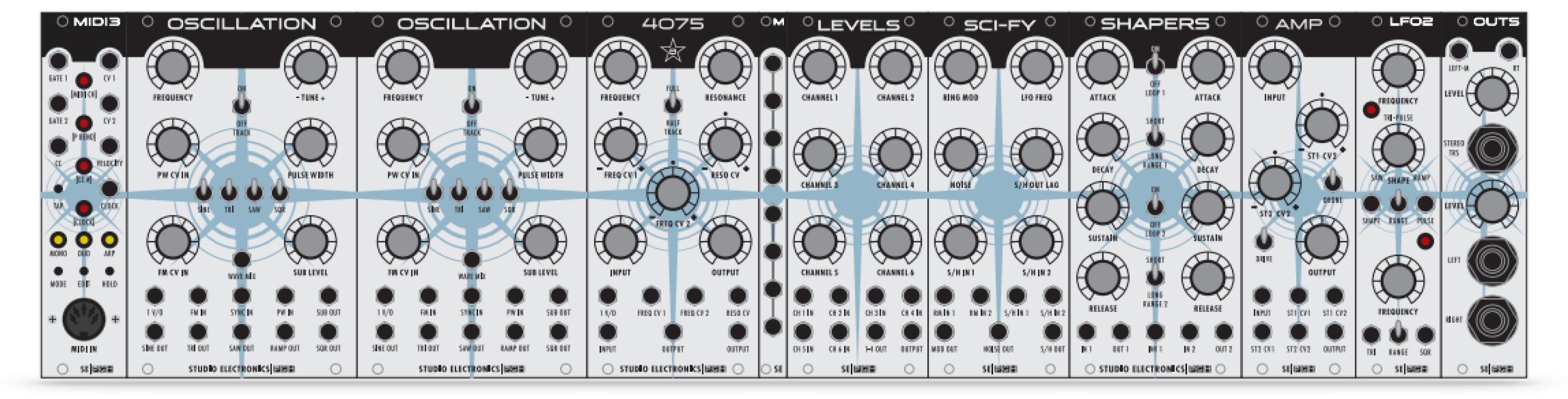 Studio Electronics Boomstar Modular Modstar Seito | Sweetwater