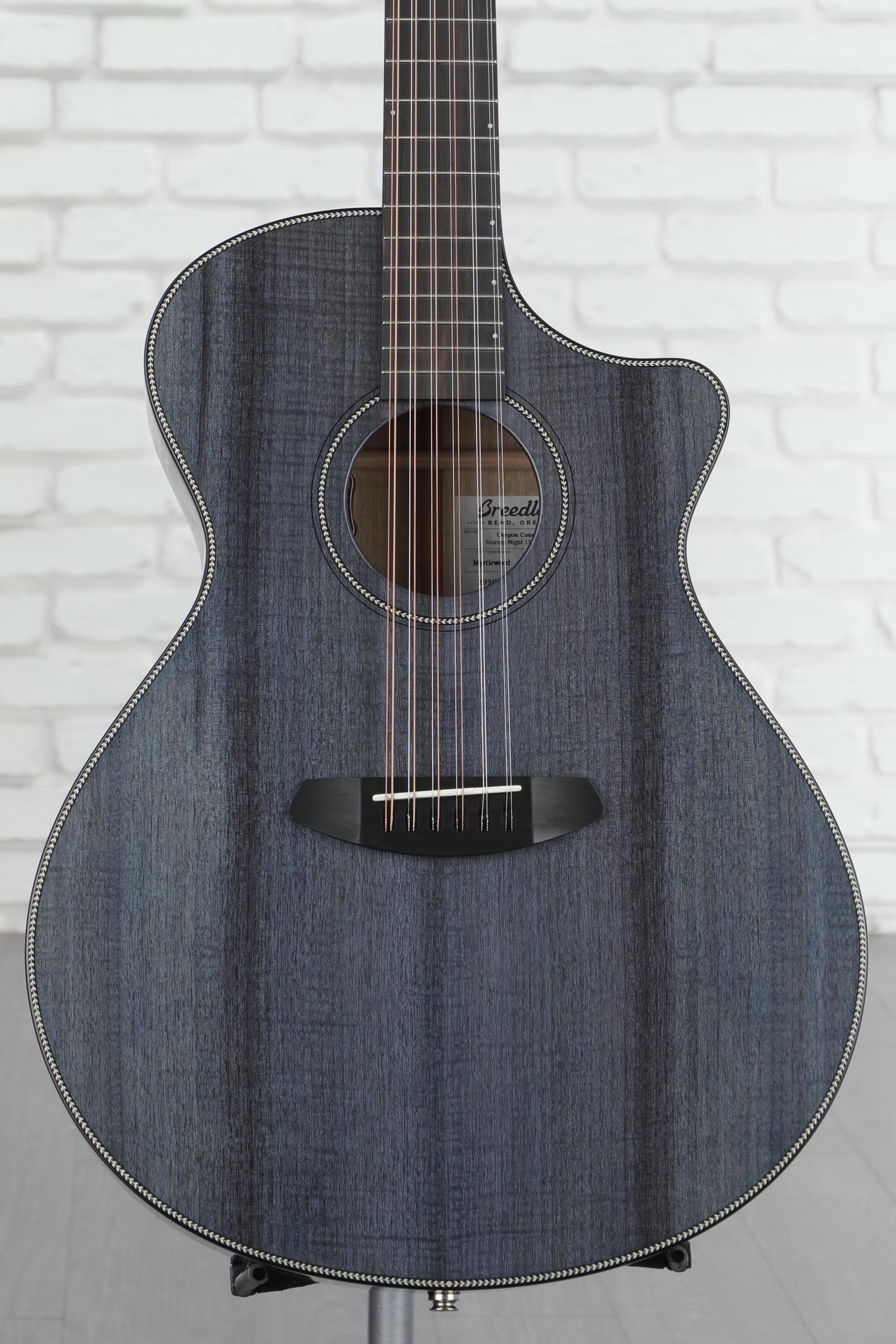 Breedlove Oregon Dreadnought Concerto CE 12-string Acoustic-electric Guitar - Stormy Night ...