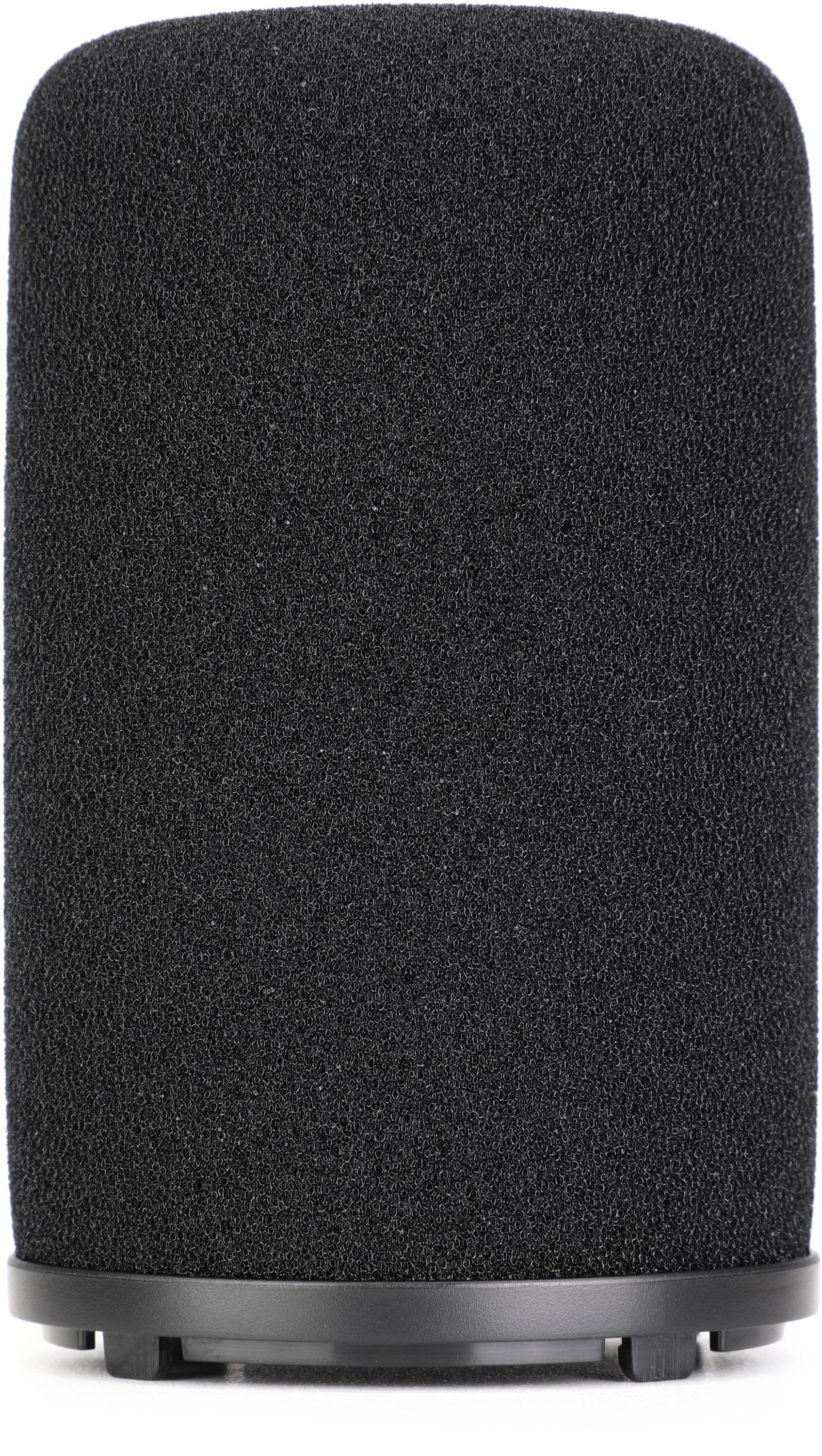 BEACN Mic Foam Windscreen - Black | Sweetwater