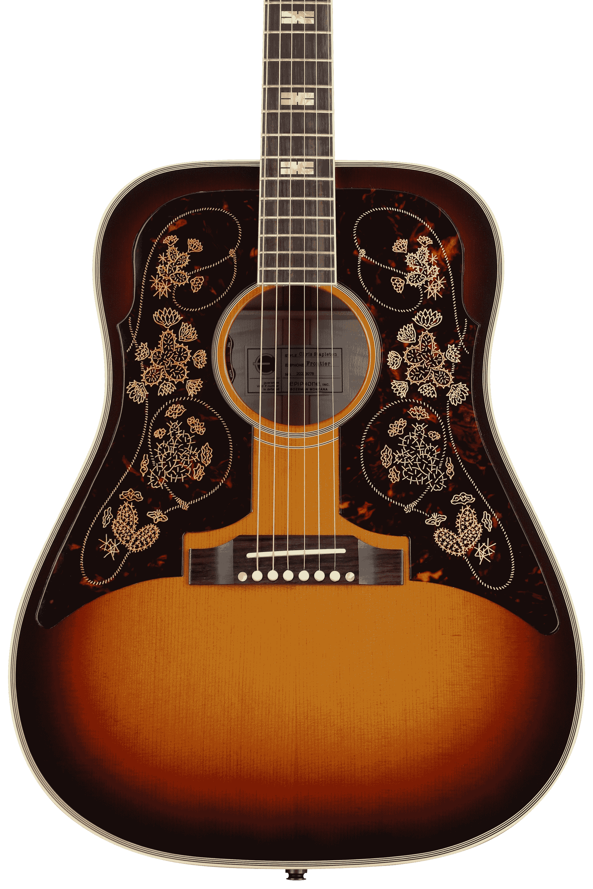 Epiphone Chris Stapleton Limited-edition Frontier Acoustic-electric ...