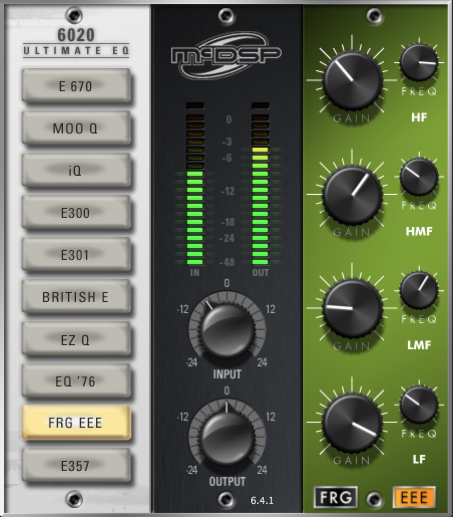 McDSP 6020 Ultimate EQ Native v7 Plug-in | Sweetwater