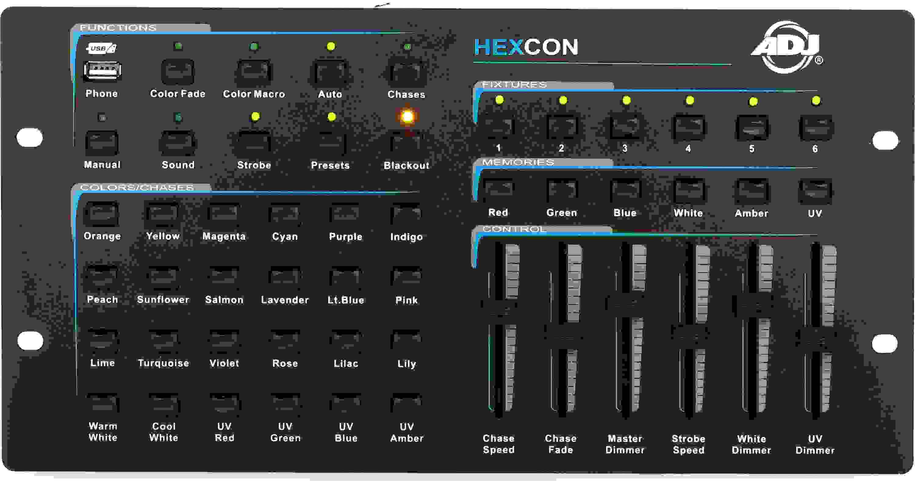 ADJ Hexcon Lighting Controller for HEX Series | Sweetwater