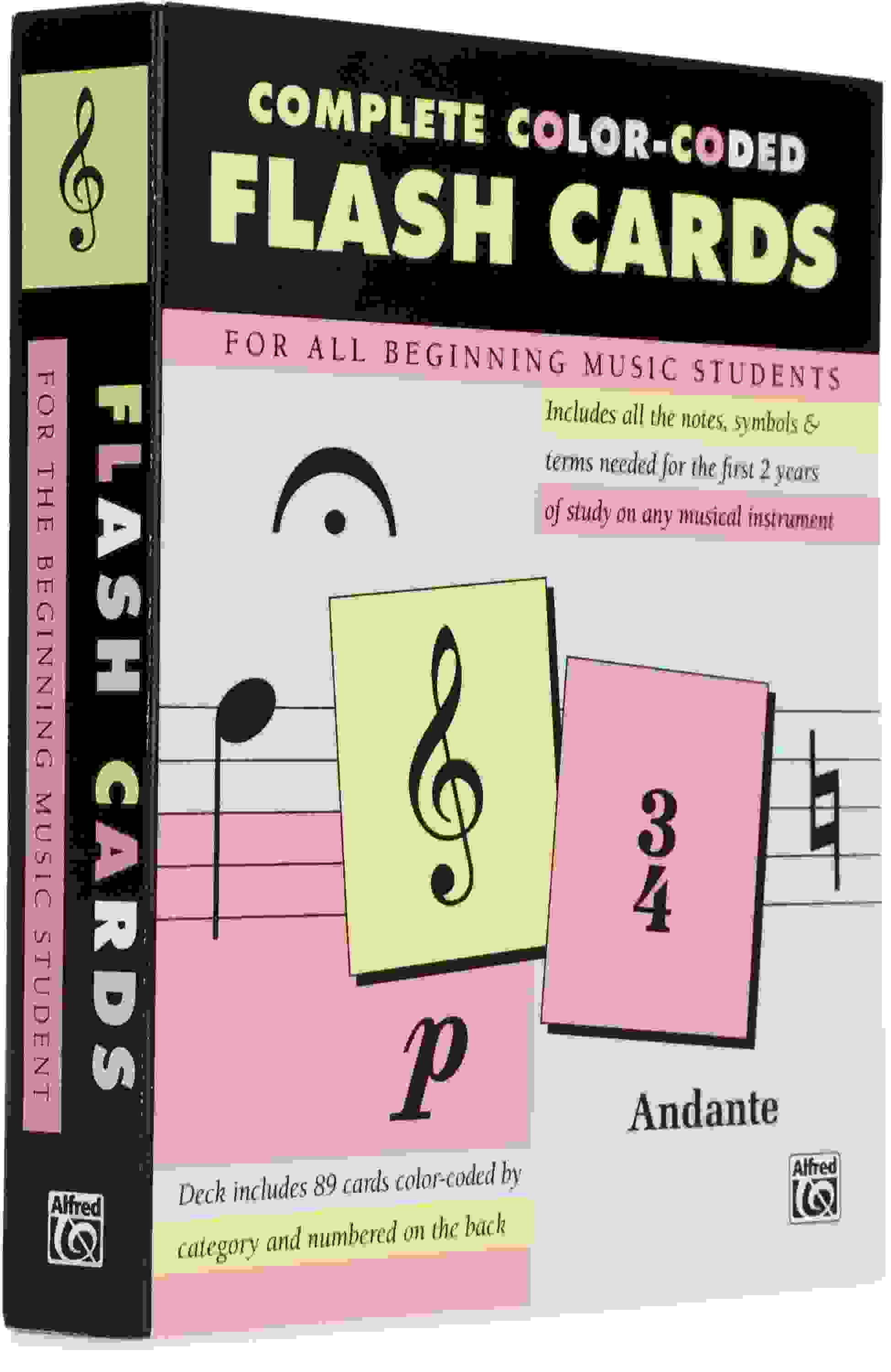 Alfred Complete Color-Coded Flash Cards | Sweetwater