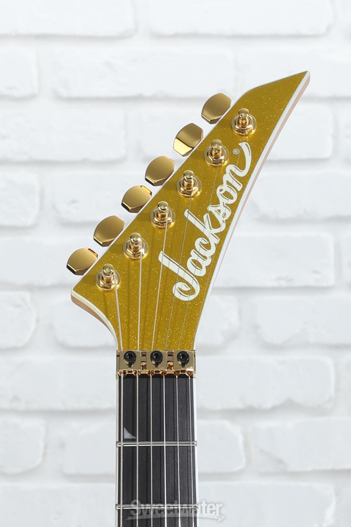 Jackson Pro Plus Series Soloist SLA3 Electric Guitar - Gold Bullion ...