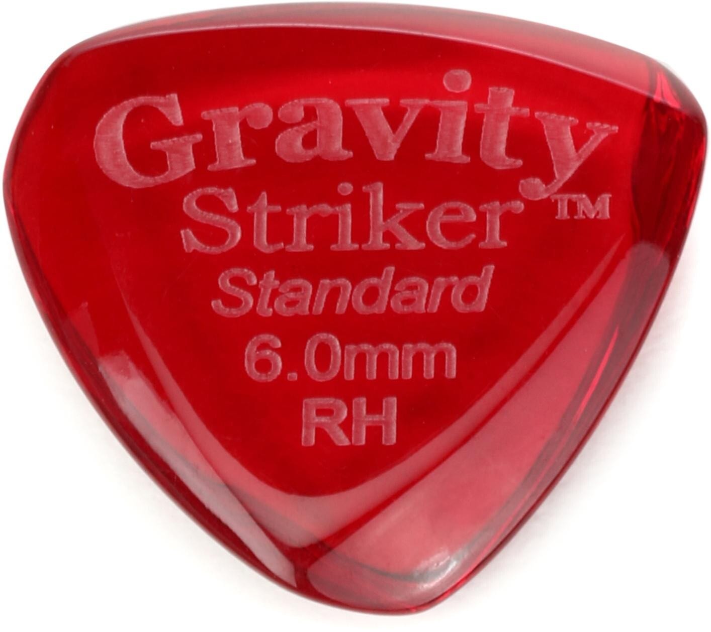 Gravity Picks Striker Speed Bevel Pick - Right-handed, Standard, 6mm ...
