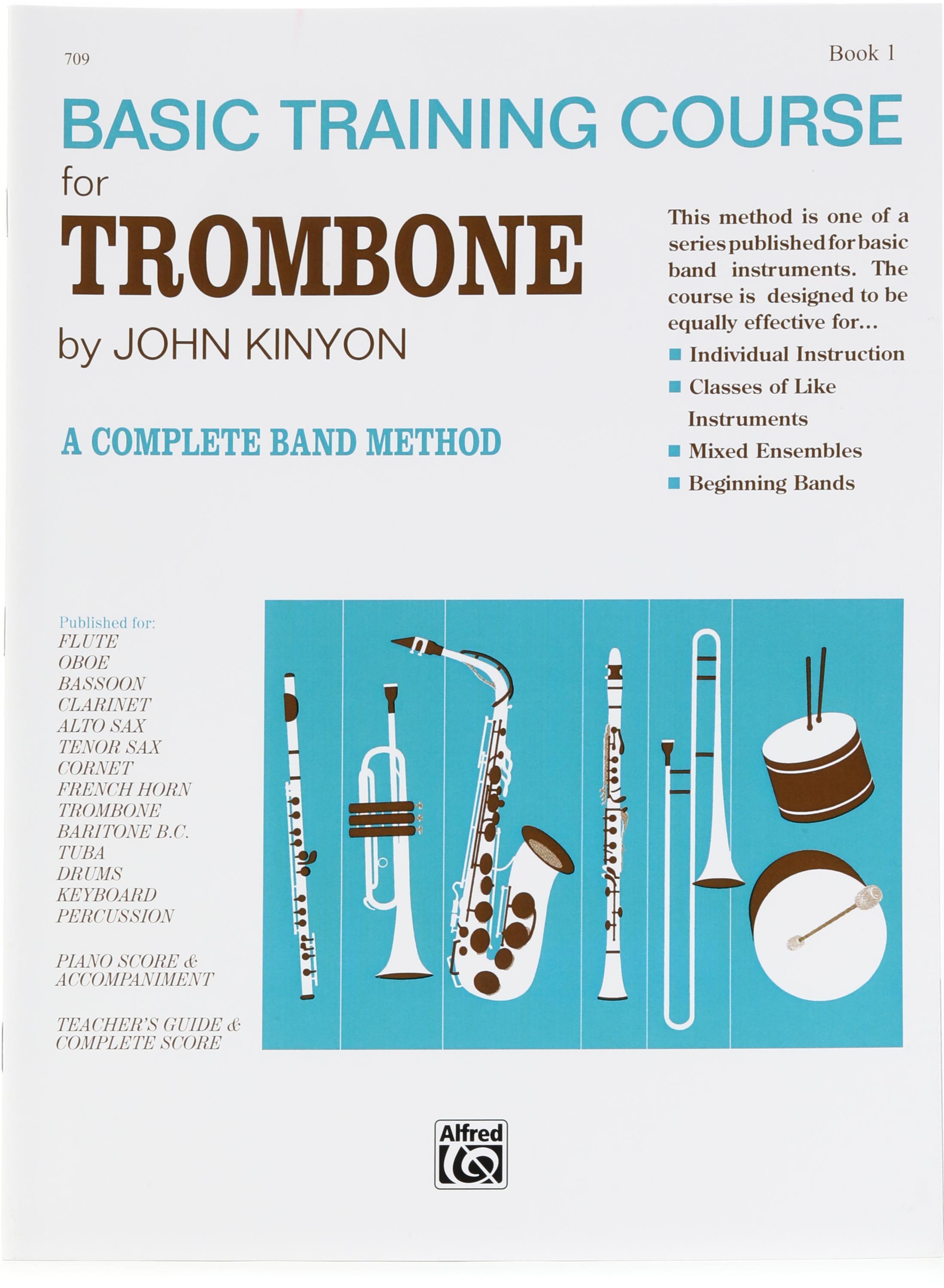 Alfred John Kinyon's Basic Training Course - Trombone, Book 1 | Sweetwater