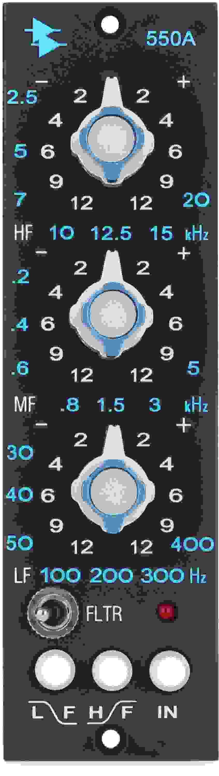 API 550A 500 Series 3-band Equalizer | Sweetwater